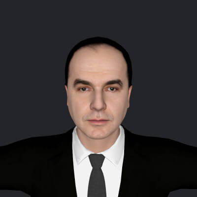 Bajram Begaj Realistic Full Body Fully Rigged Character - 3D Model by ...