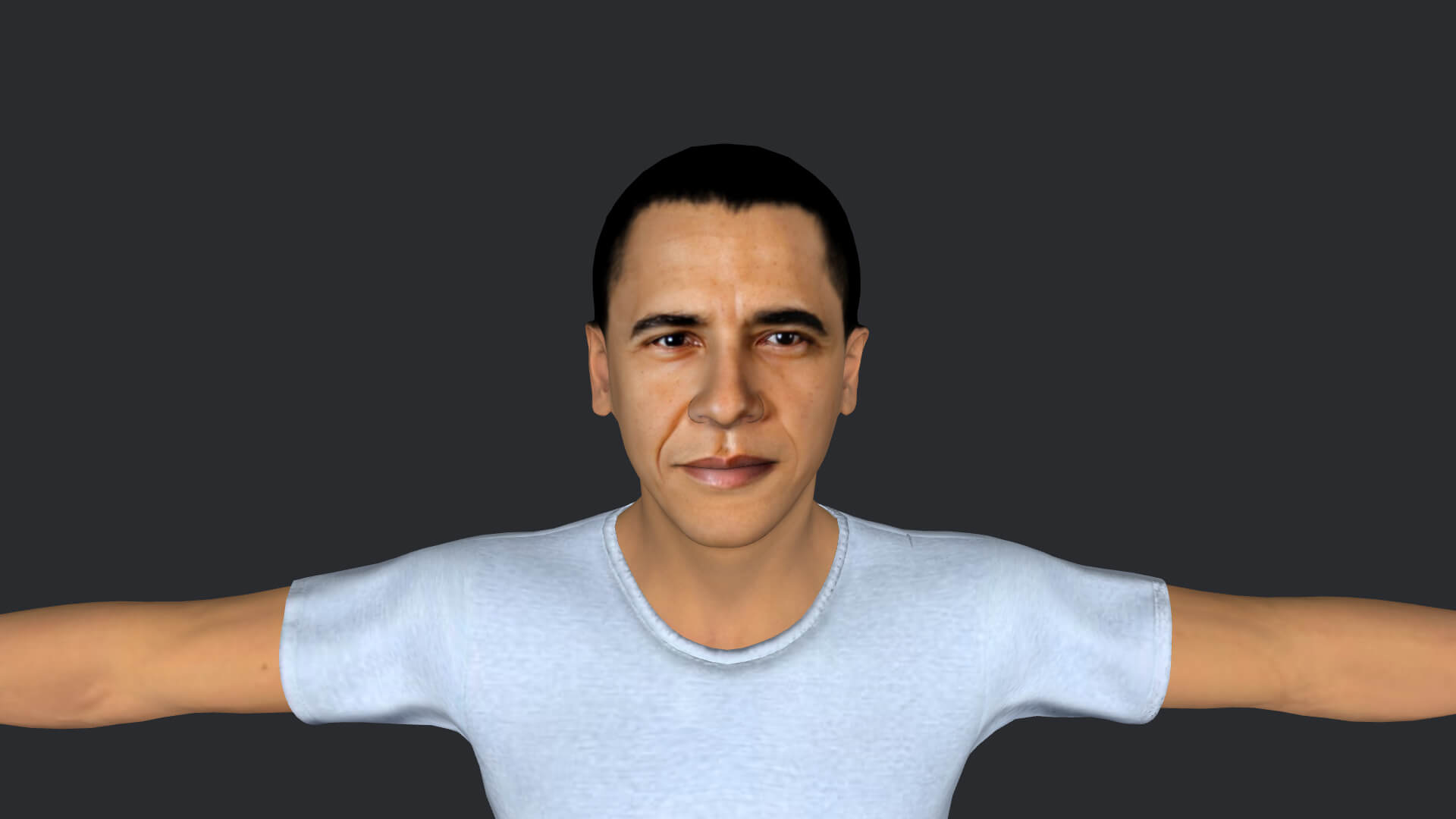 Barack Obama Realistic Full Body Fully Rigged Character - 3D Model by ...