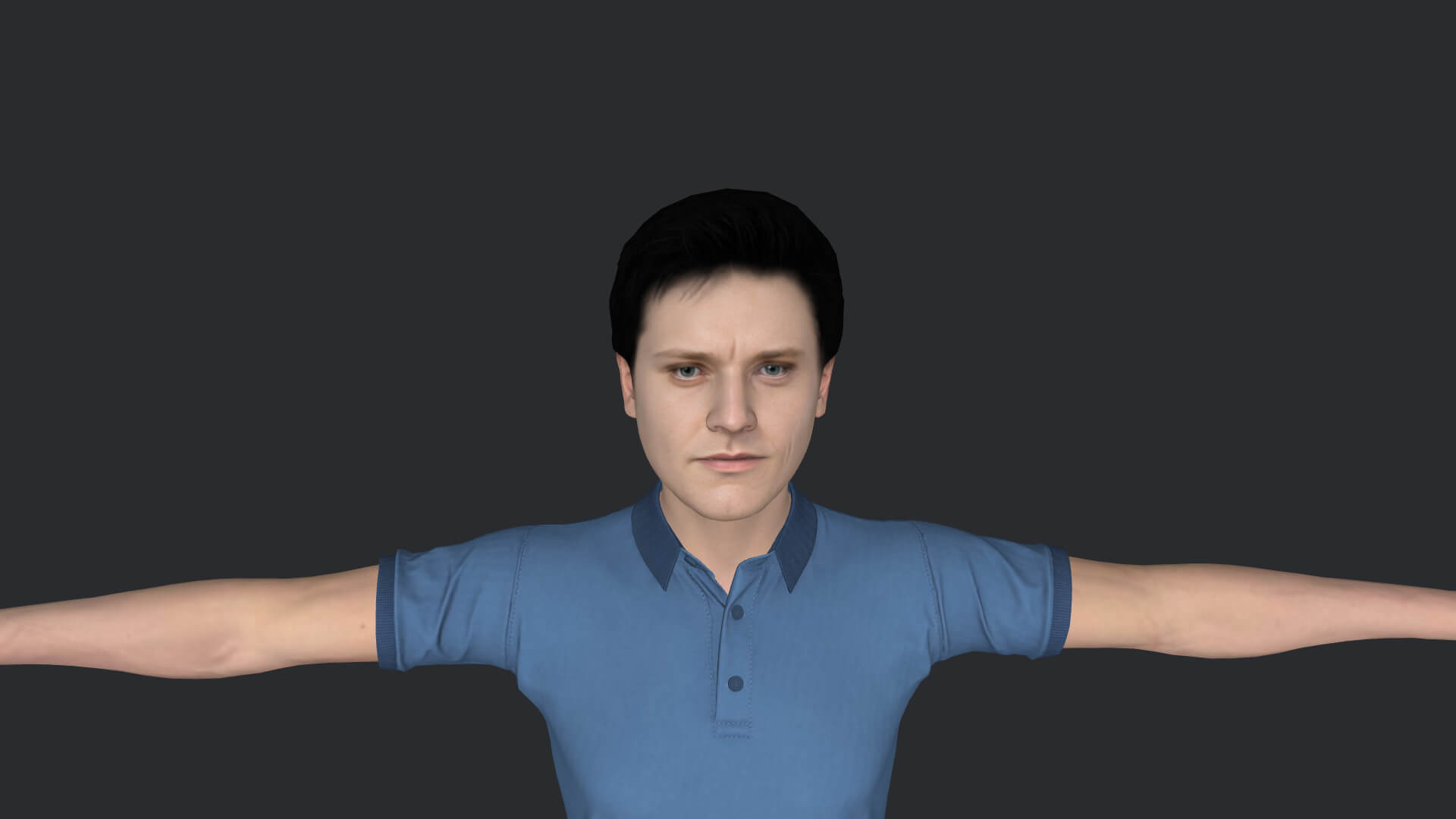 Bart Baker Realistic Full Body Fully Rigged Character - 3D Model by ...