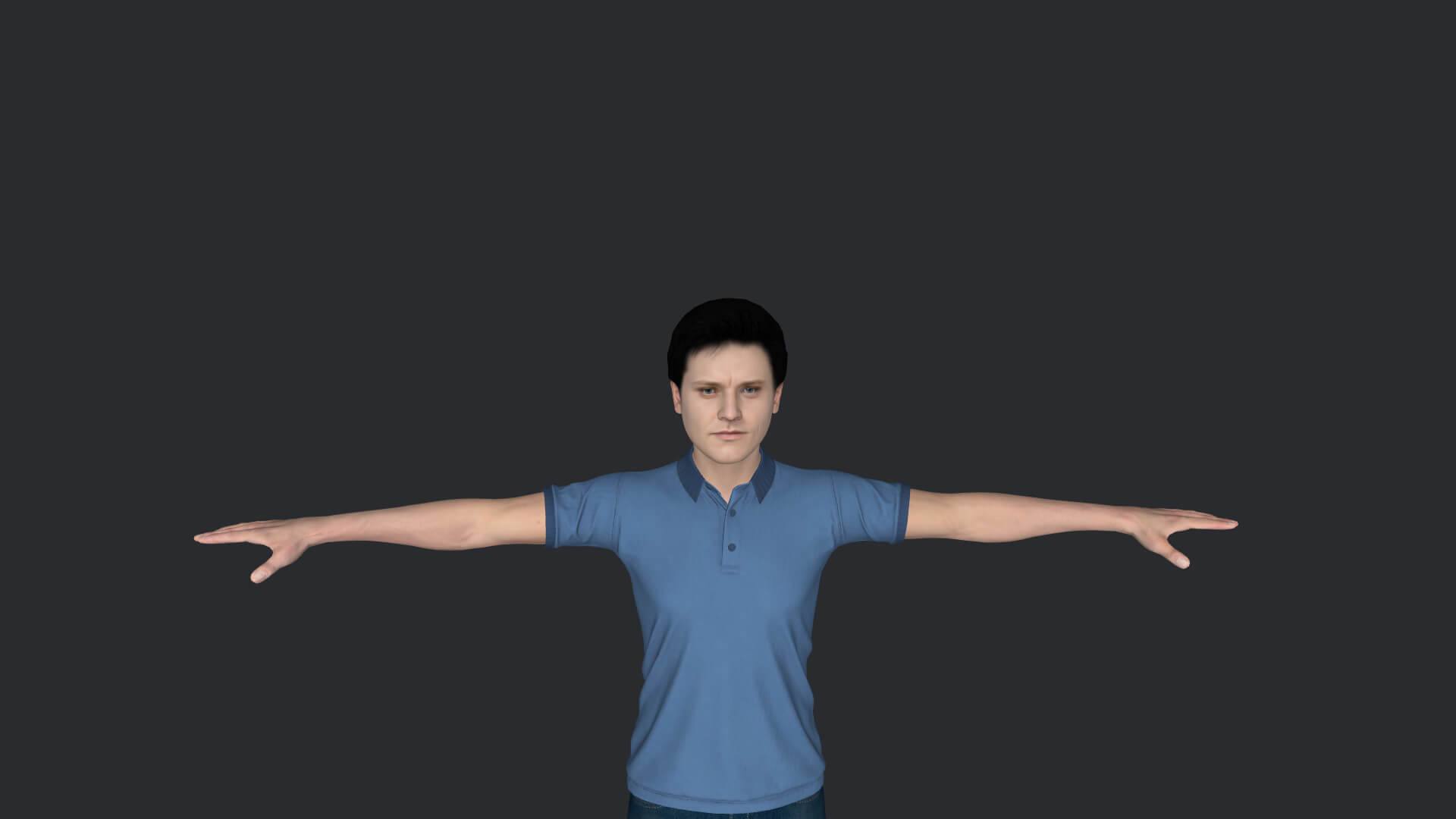 Bart Baker Realistic Full Body Fully Rigged Character - 3D Model by ...