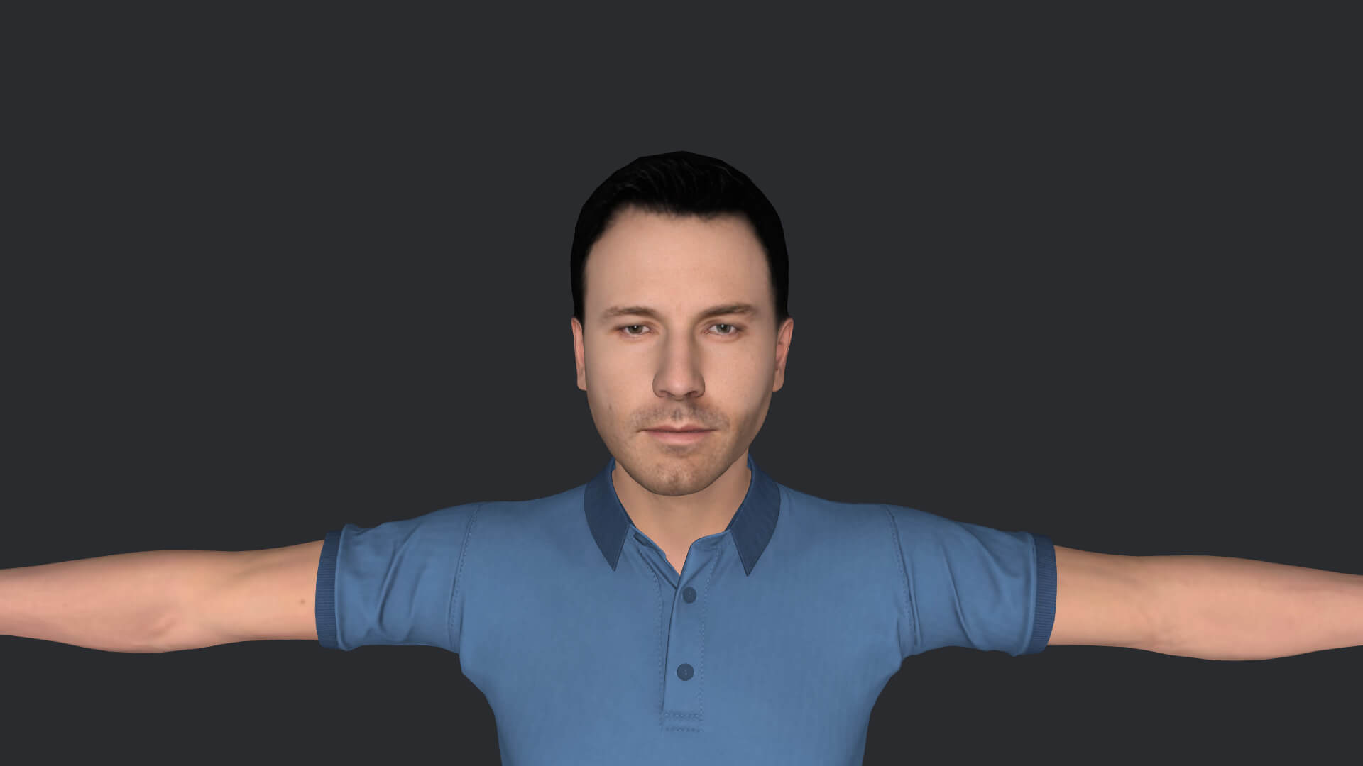 Ben Affleck Realistic Full Body Fully Rigged Character - 3D Model by ...