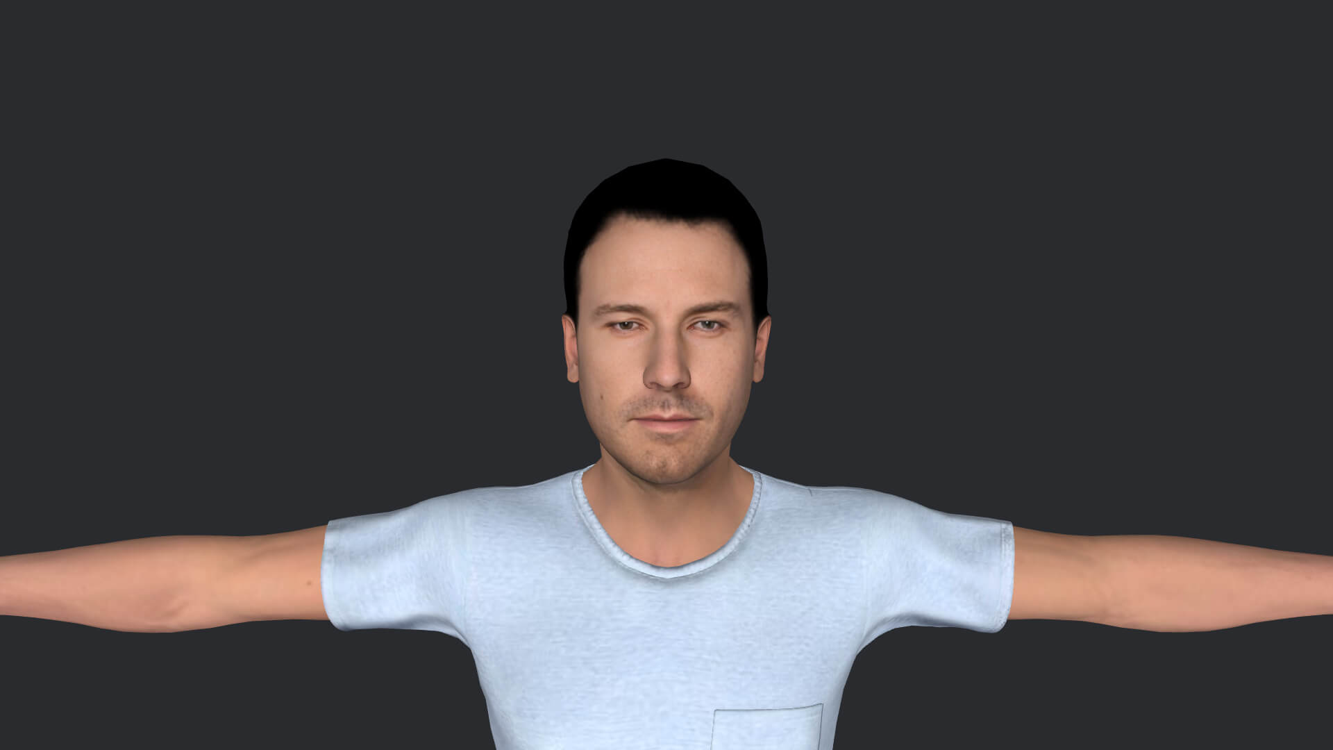 Ben Affleck Realistic Full Body Fully Rigged Character - 3D Model by ...