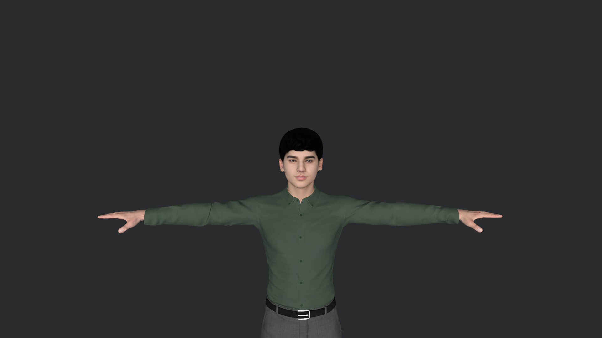 Ben J Pierce Realistic Full Body Fully Rigged Character - 3D Model by ...