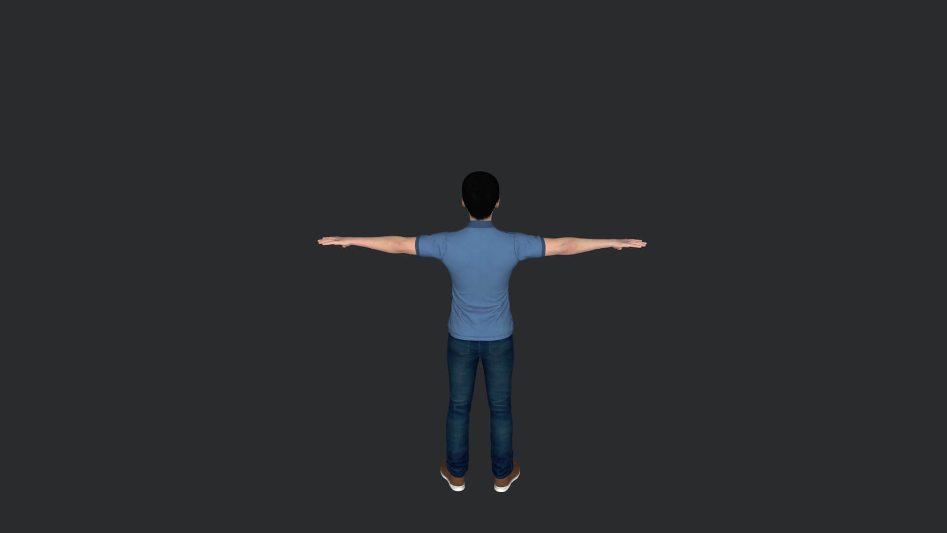 Ben J Pierce Realistic Full Body Fully Rigged Character - 3D Model by ...