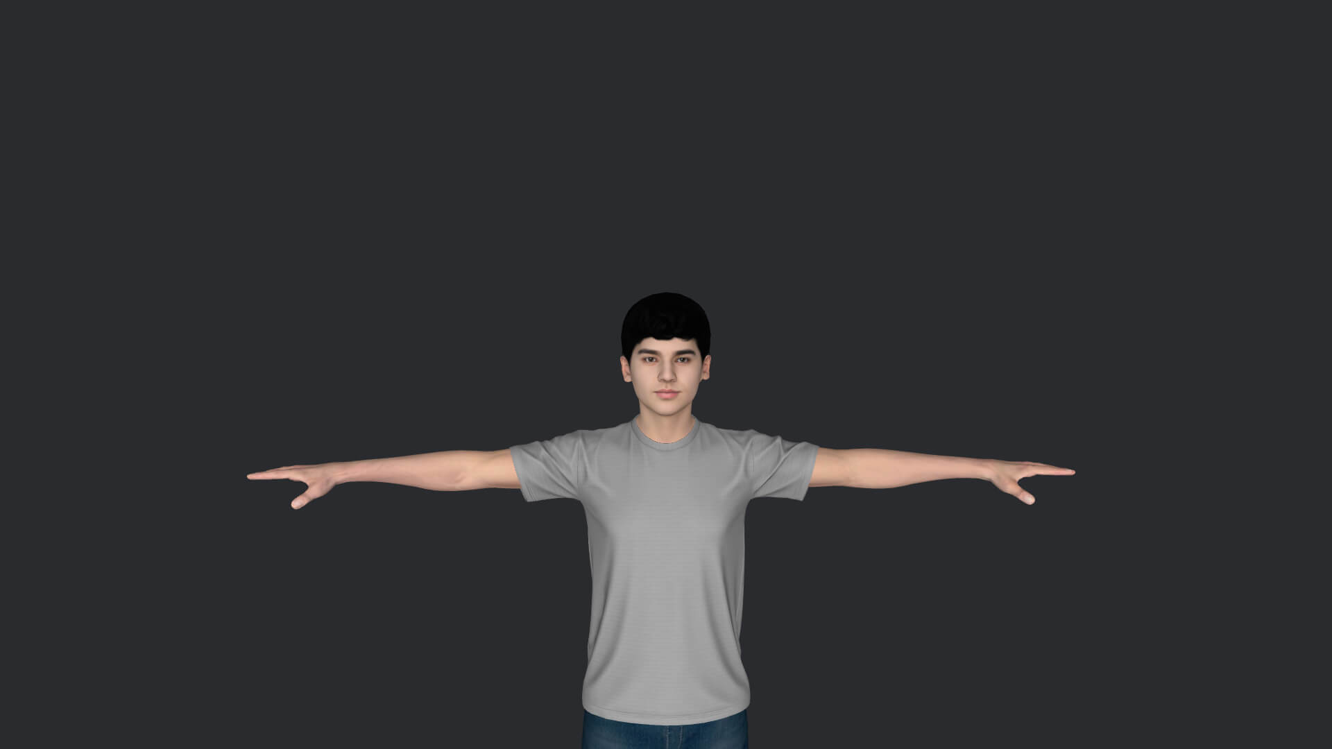 Ben J Pierce Realistic Full Body Fully Rigged Character - 3D Model by ...