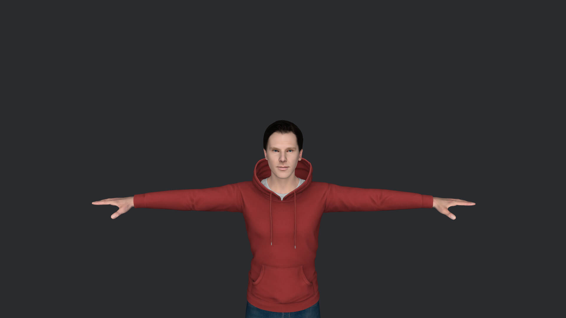 Benedict Cumberbatch Realistic Full Body Character - 3D Model by meta ...