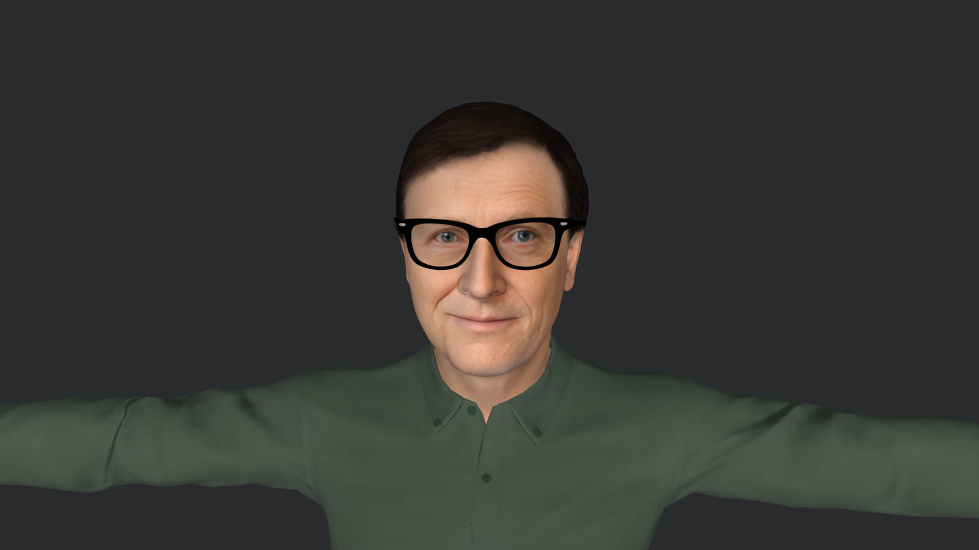 Bill Gates Character - 3D Model by meta avatars