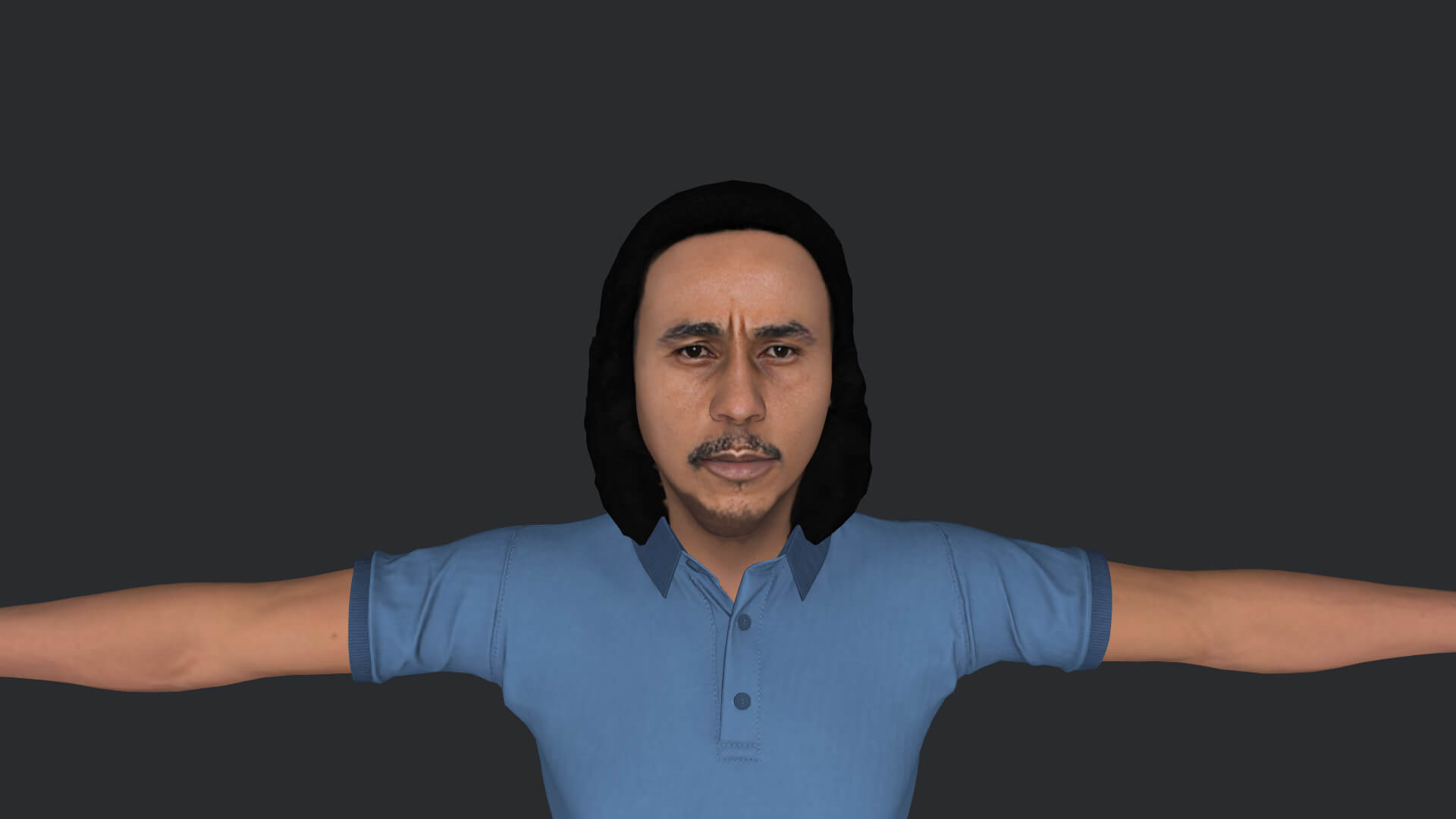 Bob Marley Realistic Full Body Fully Rigged Character - 3D Model by ...