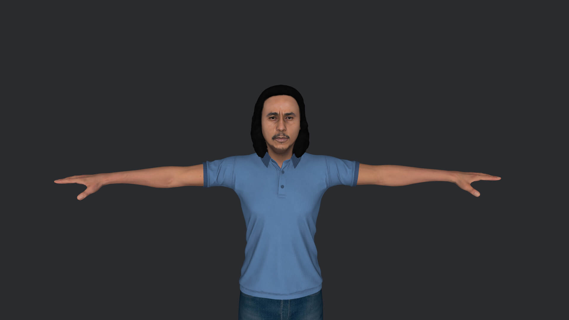Bob Marley Realistic Full Body Fully Rigged Character - 3D Model by ...