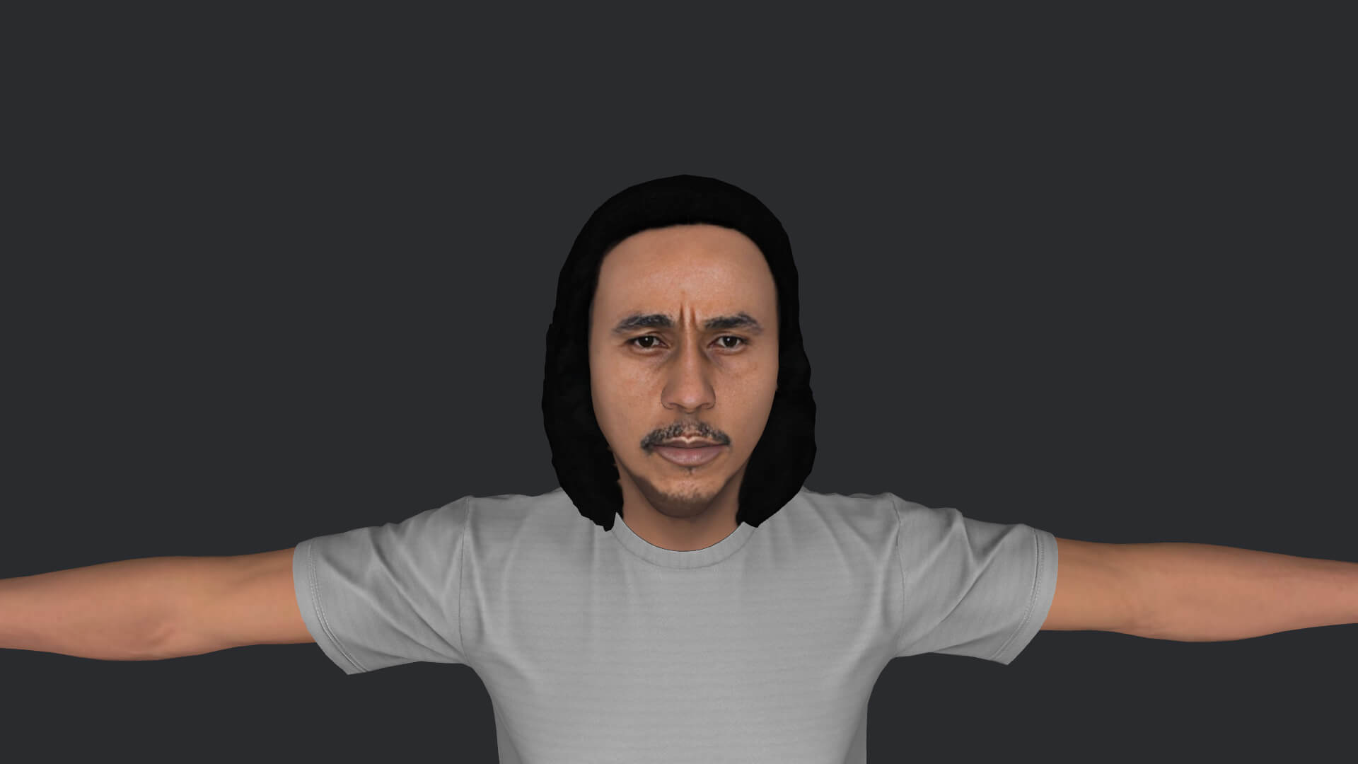 Bob Marley Realistic Full Body Fully Rigged Character - 3D Model by ...