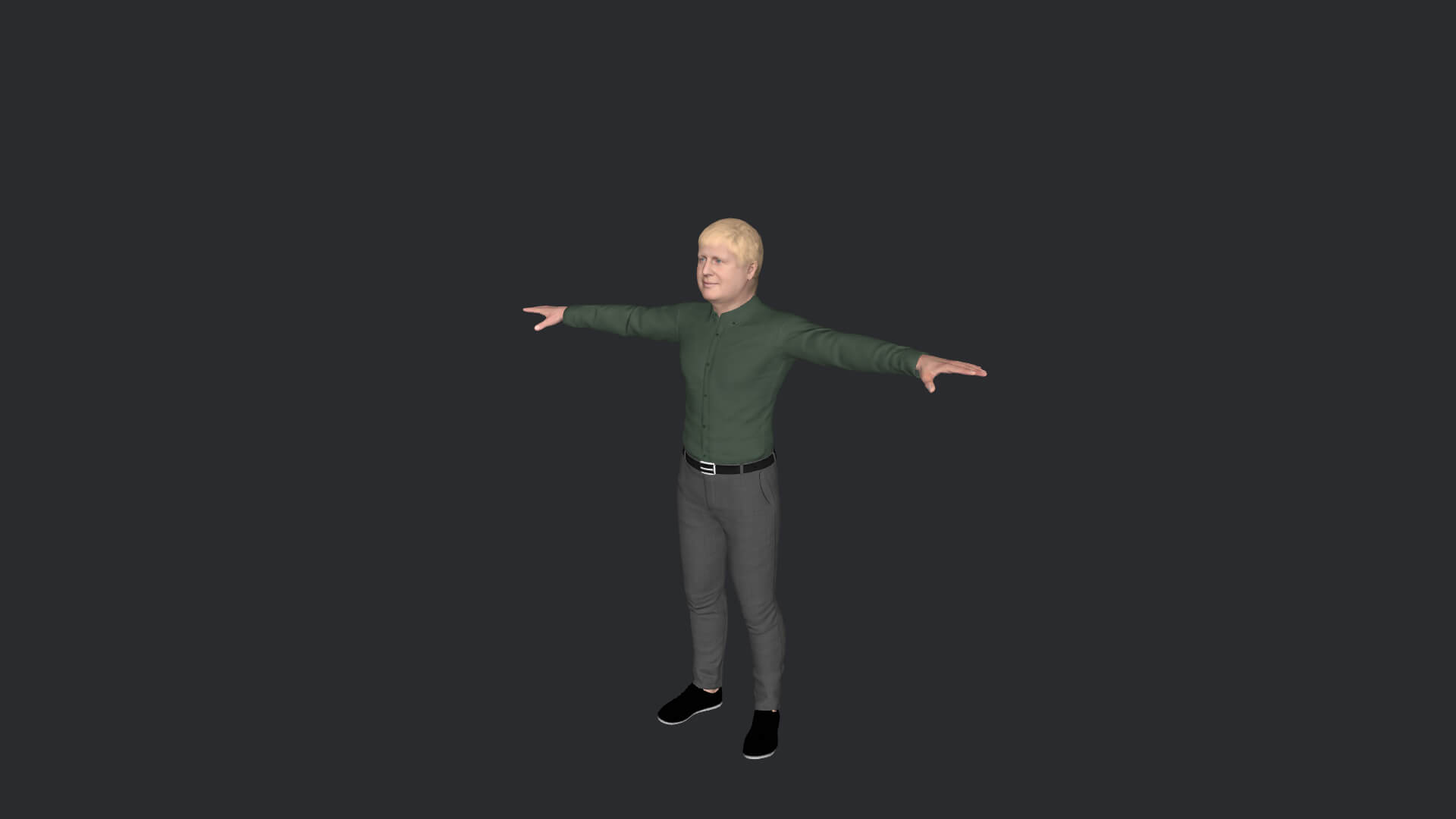 Boris Johnson Realistic Full Body Fully Rigged Character - 3D Model by ...