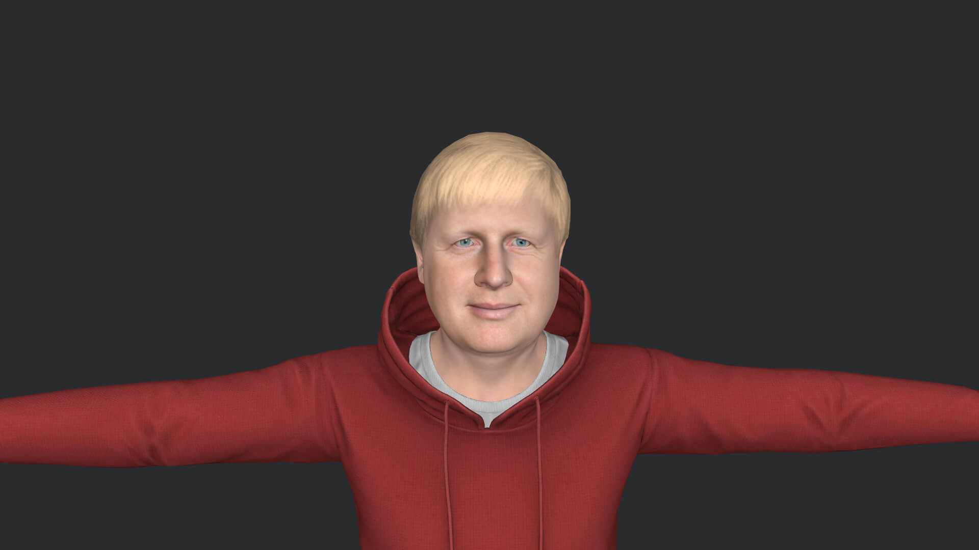 Boris Johnson Realistic Full Body Fully Rigged Character - 3D Model by ...