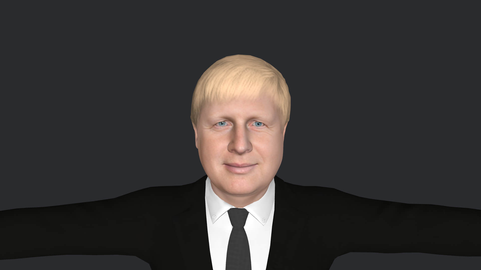 Boris Johnson Realistic Full Body Fully Rigged Character - 3D Model by ...