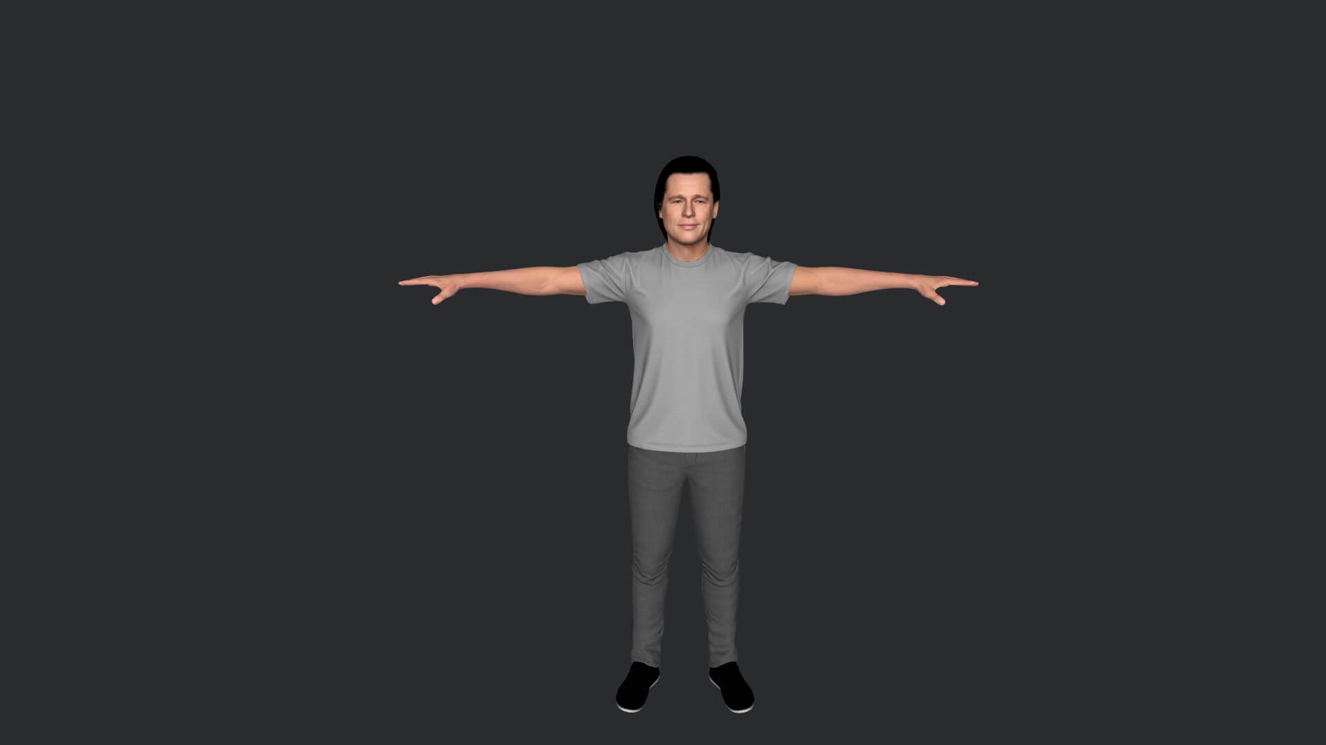 Brad Pitt Realistic Full Body Fully Rigged Character - 3D Model by meta ...