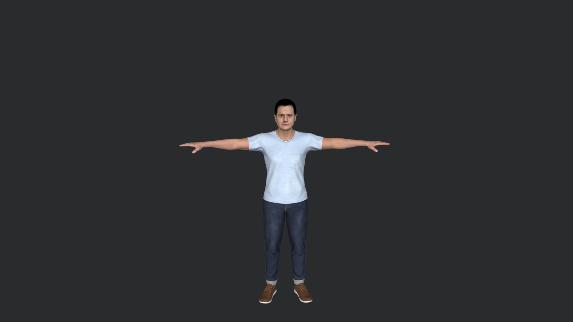 Brendan Fraser Realistic Full Body Fully Rigged Character - 3D Model by ...
