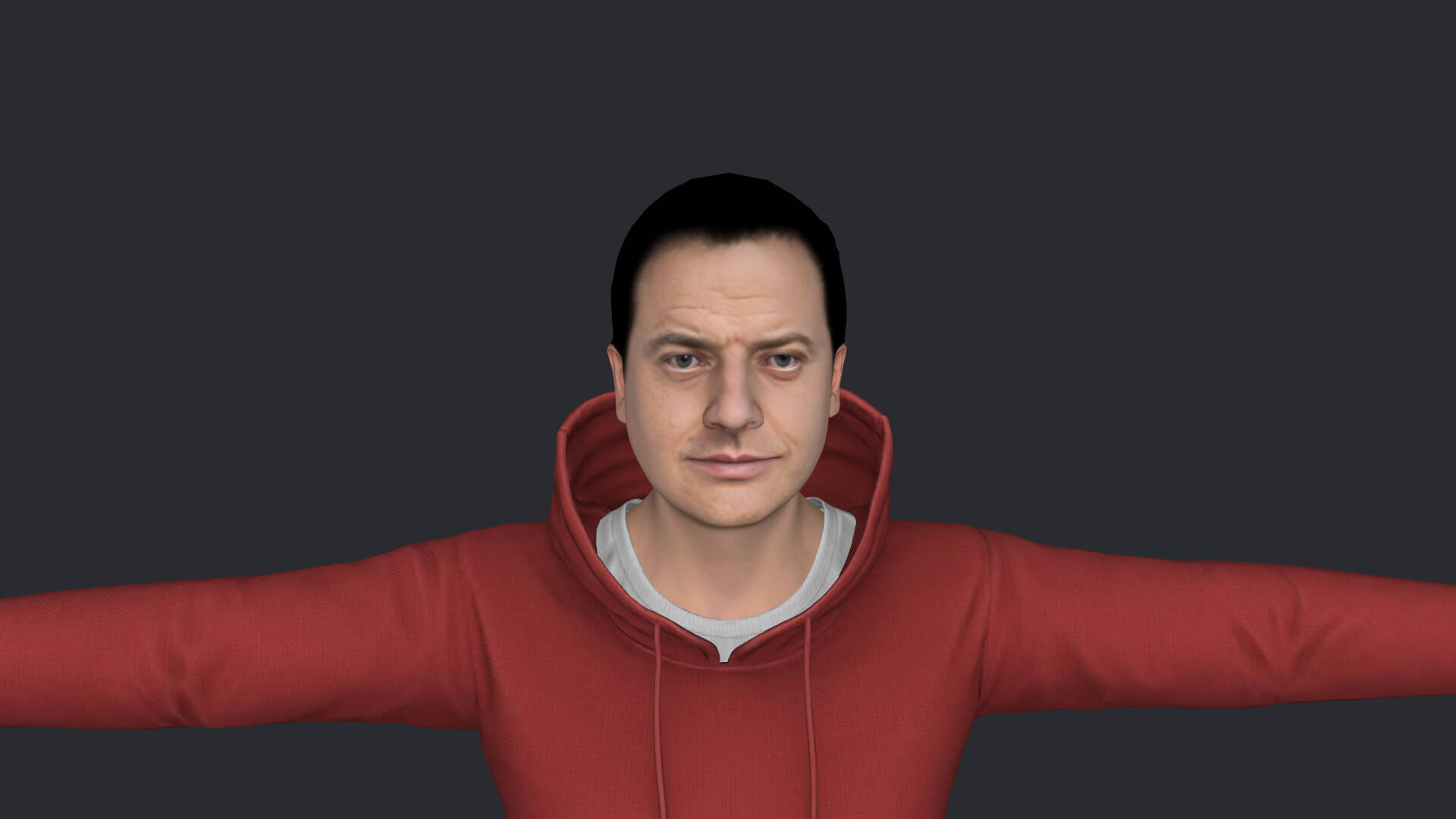 Brendan Fraser Realistic Full Body Fully Rigged Character - 3D Model by ...