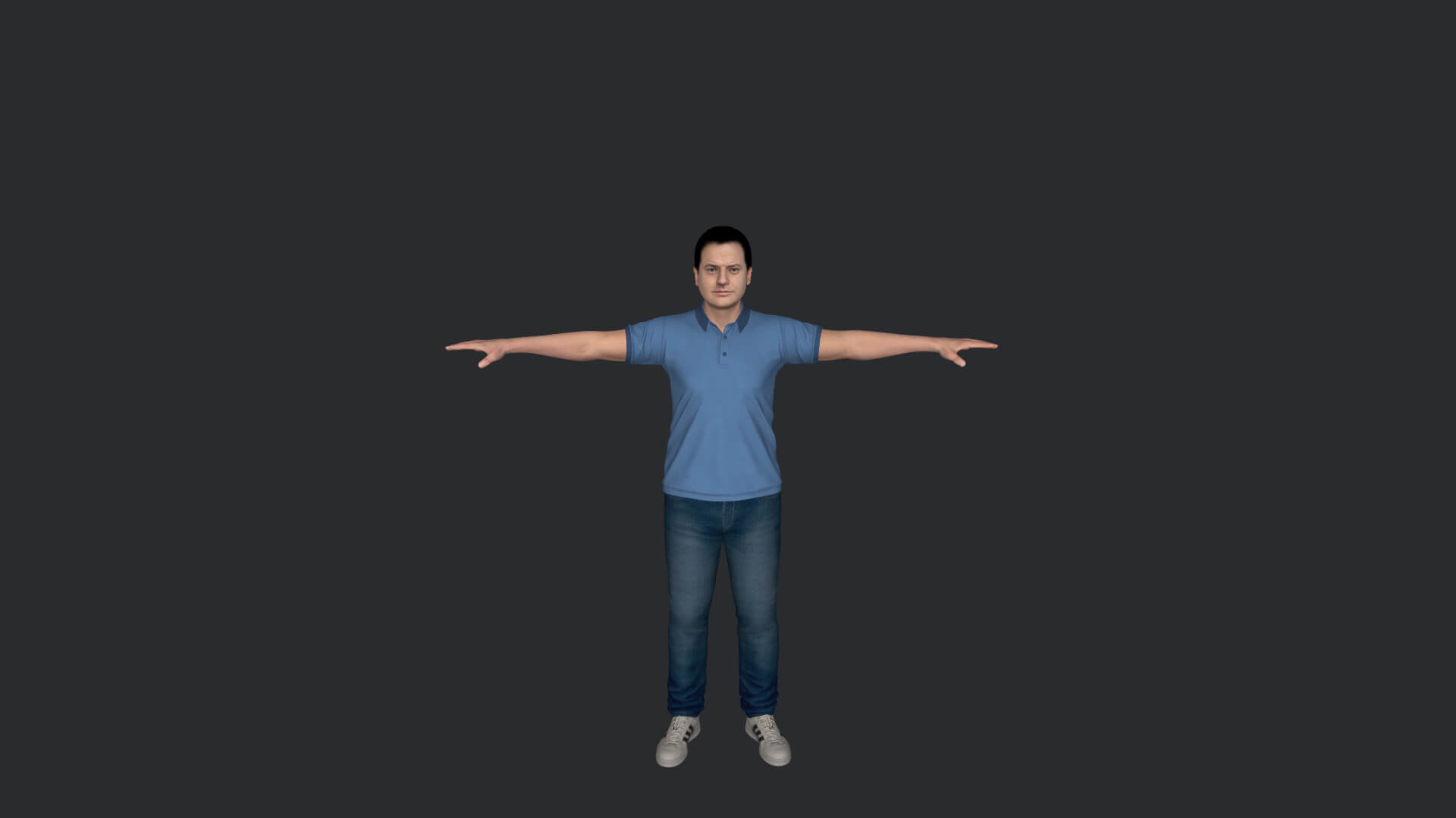 Brendan Fraser Realistic Full Body Fully Rigged Character - 3D Model by ...