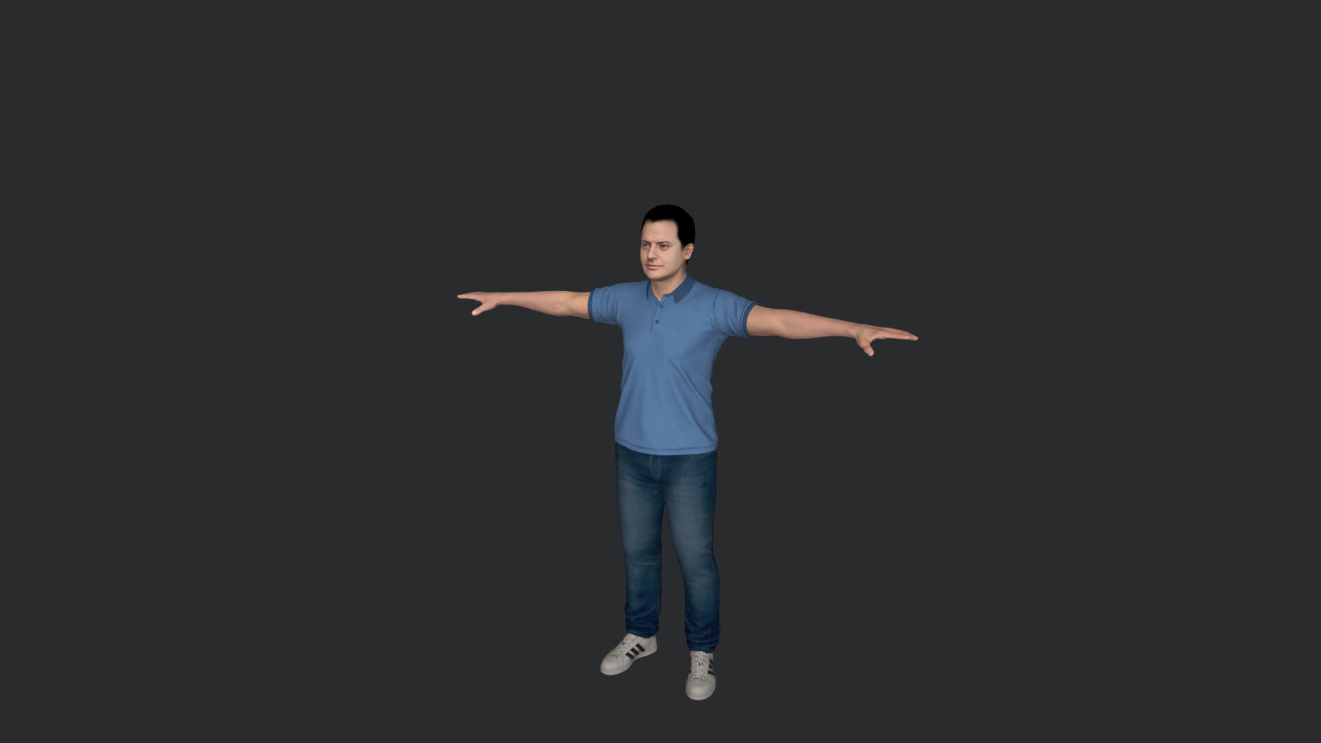 Brendan Fraser Realistic Full Body Fully Rigged Character - 3D Model by ...