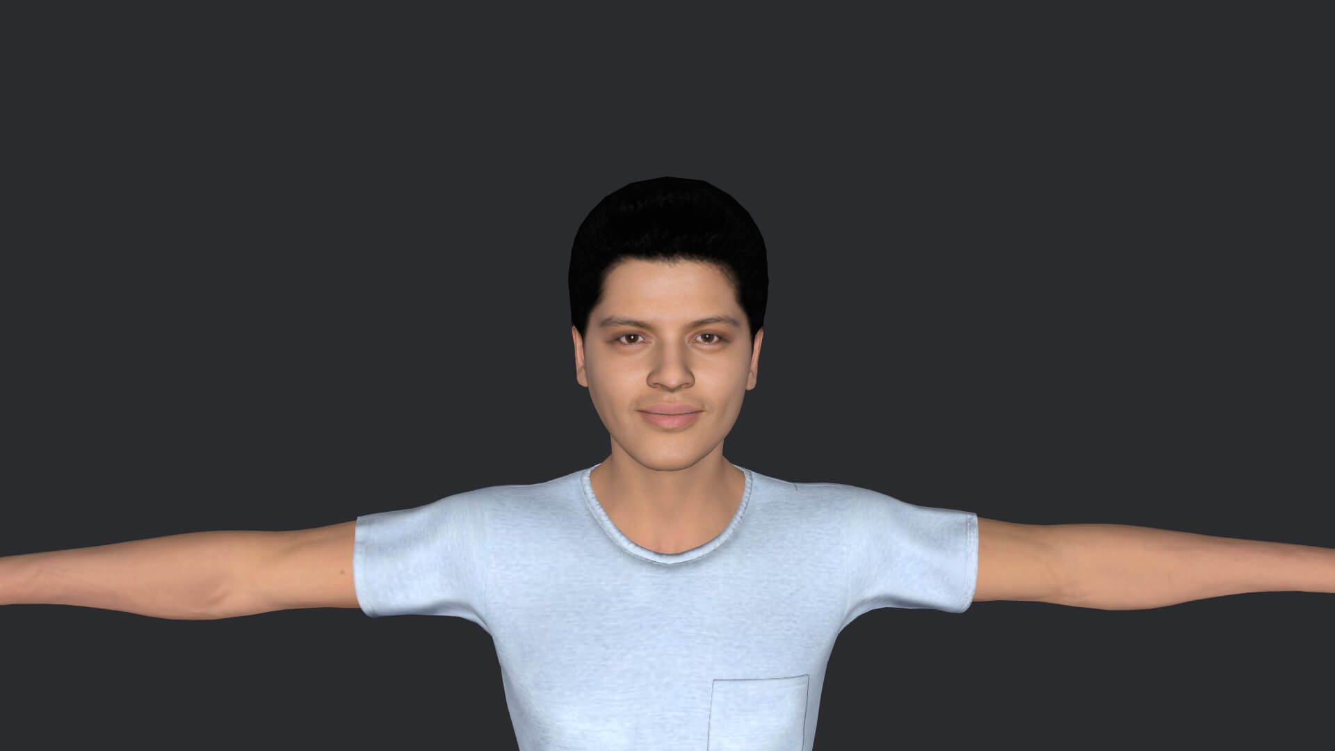 Bruno Mars Realistic Full Body Fully Rigged Character - 3D Model by ...