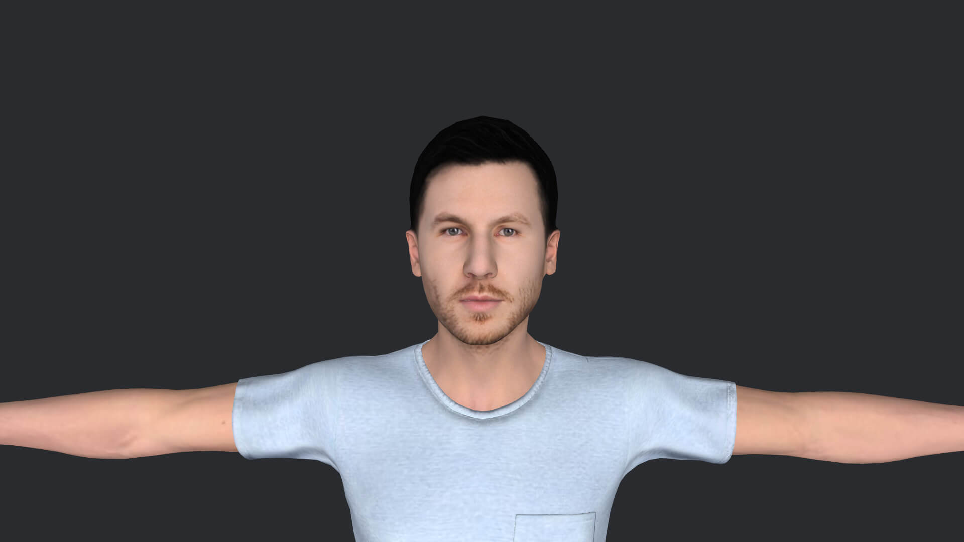 Calvin Harris Realistic Full Body Fully Rigged Character - 3D Model by ...