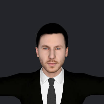 Calvin Harris Realistic Full Body Fully Rigged Character - 3D Model by ...