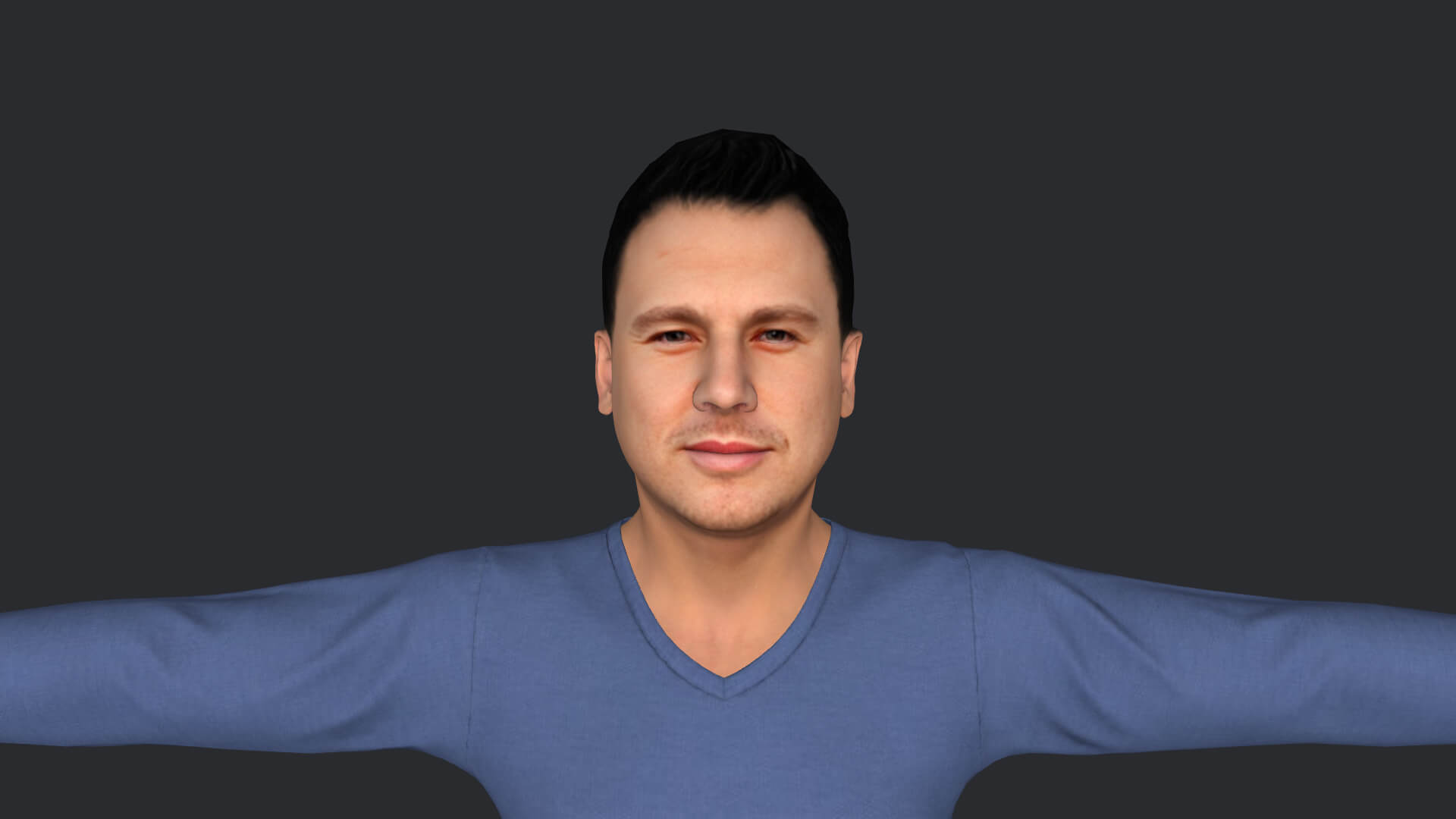 Channing-Tatum Realistic Full Body Fully Rigged Character 3D Model by ...