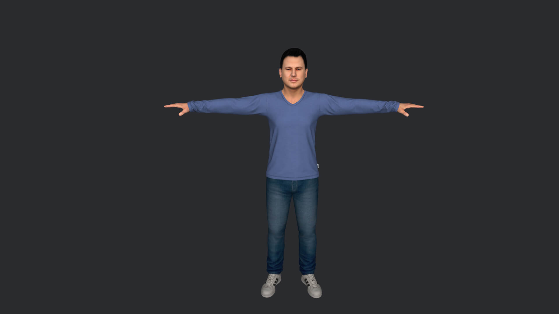 Channing-Tatum Realistic Full Body Fully Rigged Character 3D Model by ...