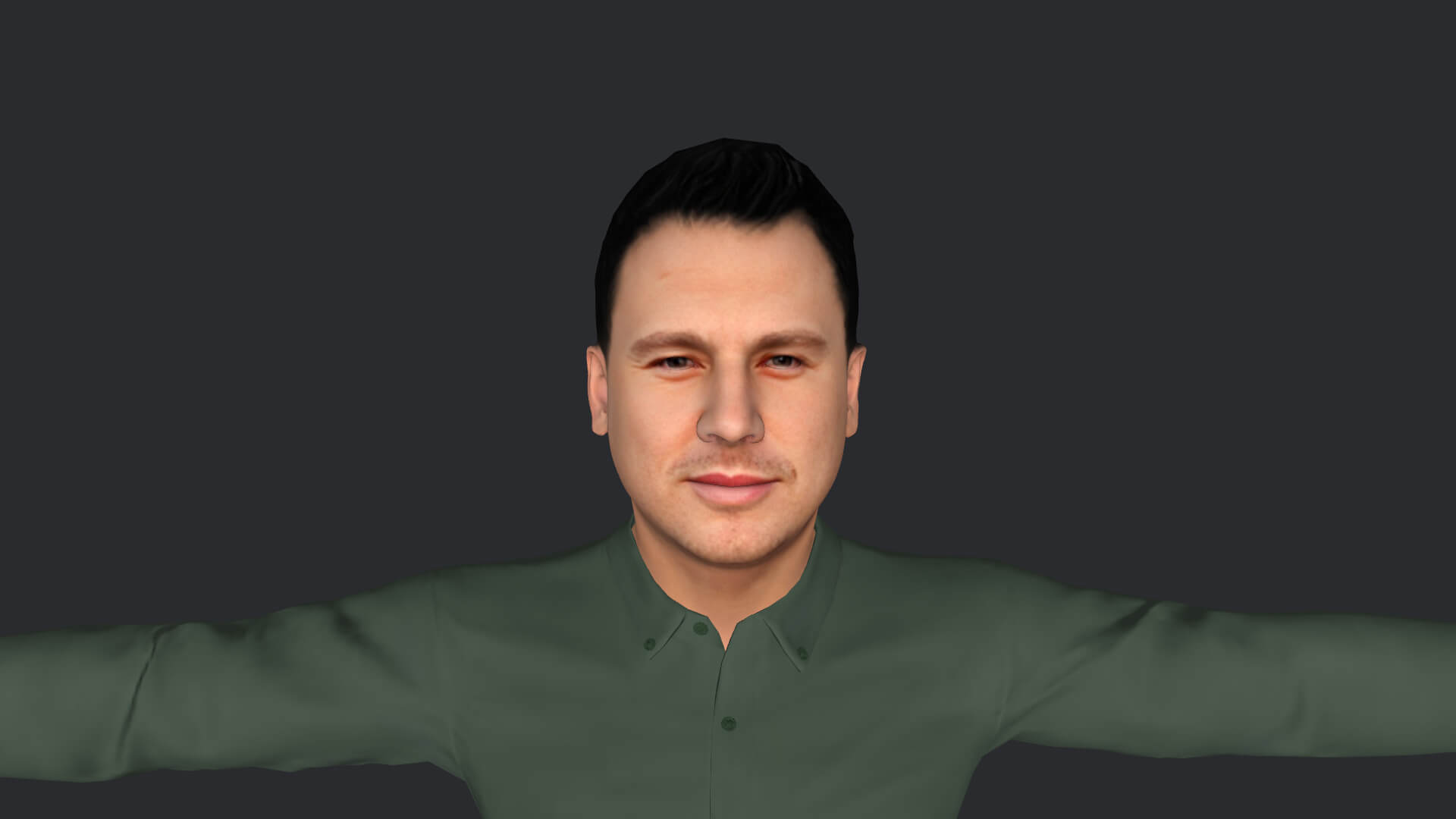 Channing-Tatum Realistic Full Body Fully Rigged Character 3D Model by ...