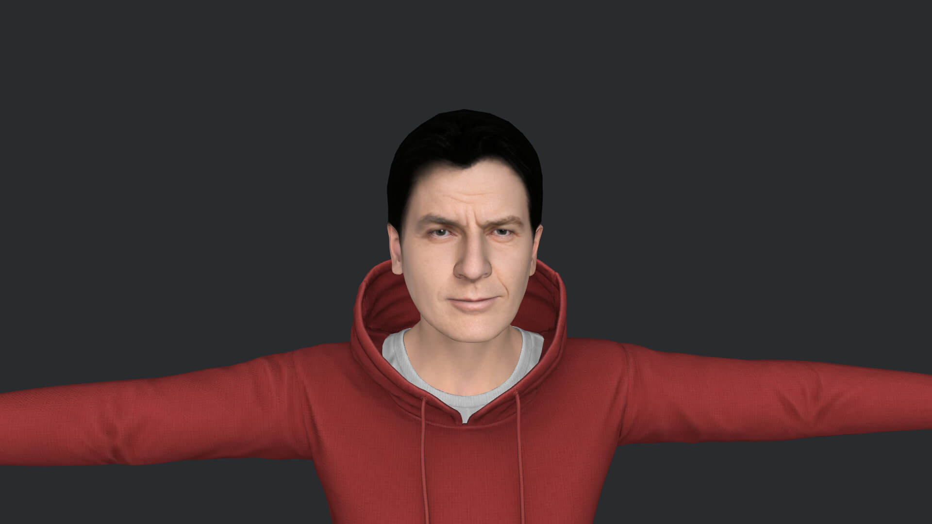 Charlie Sheen Realistic Full Body Fully Rigged Character - 3D Model by ...