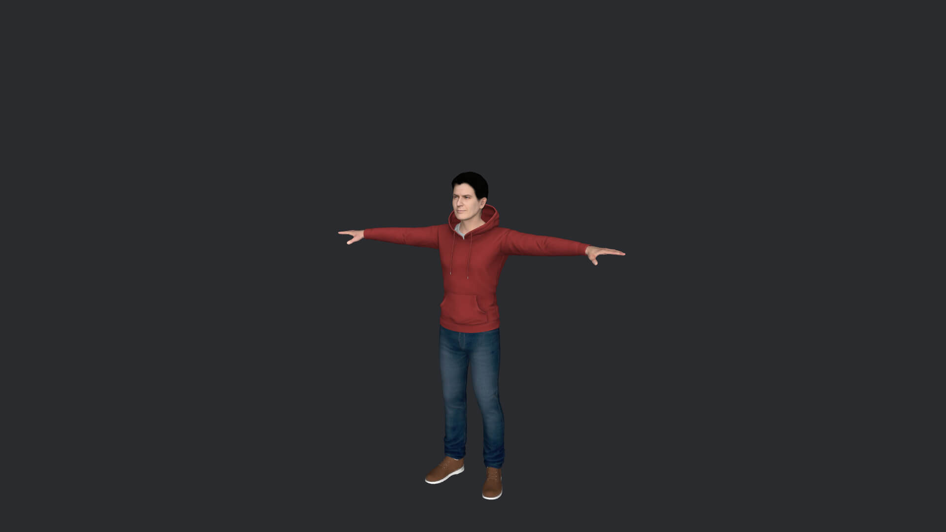 Charlie Sheen Realistic Full Body Fully Rigged Character - 3D Model by ...