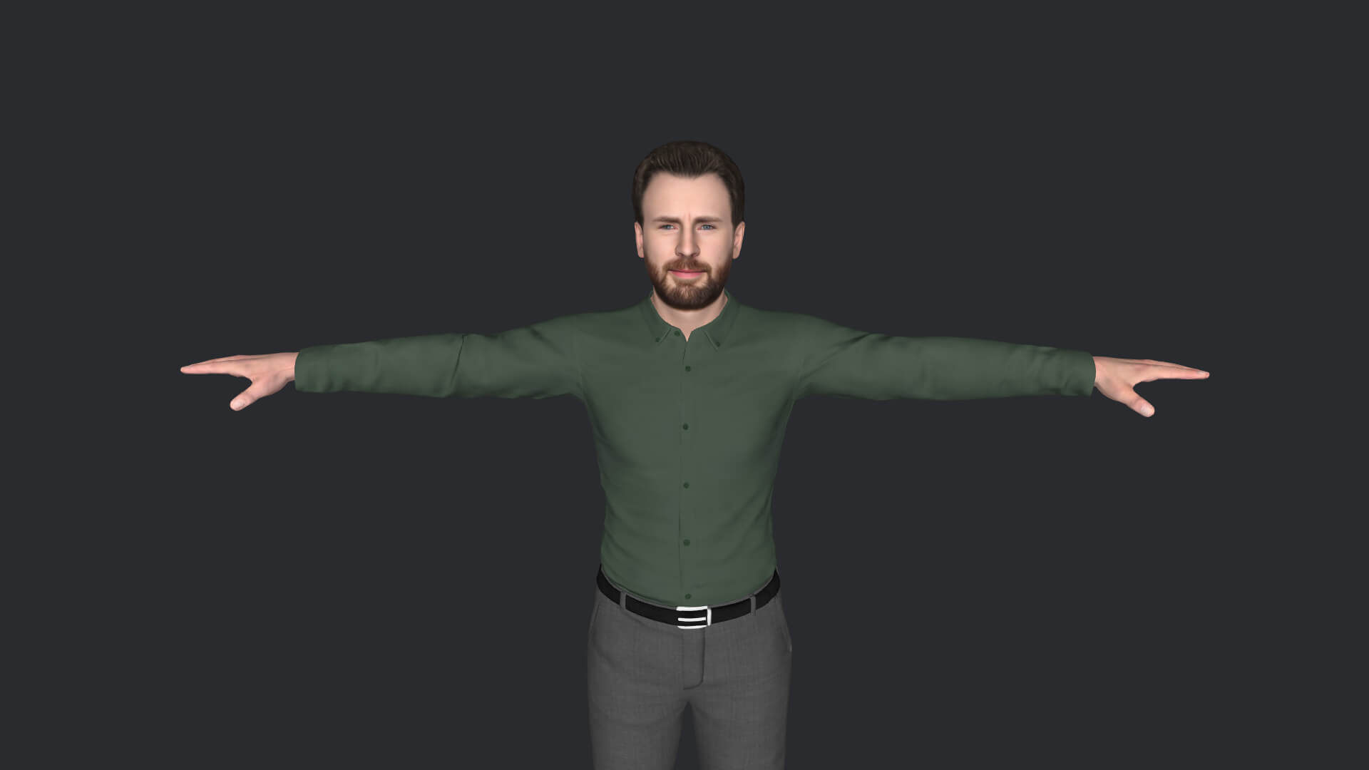Chris Evans Character - 3D Model by meta avatars
