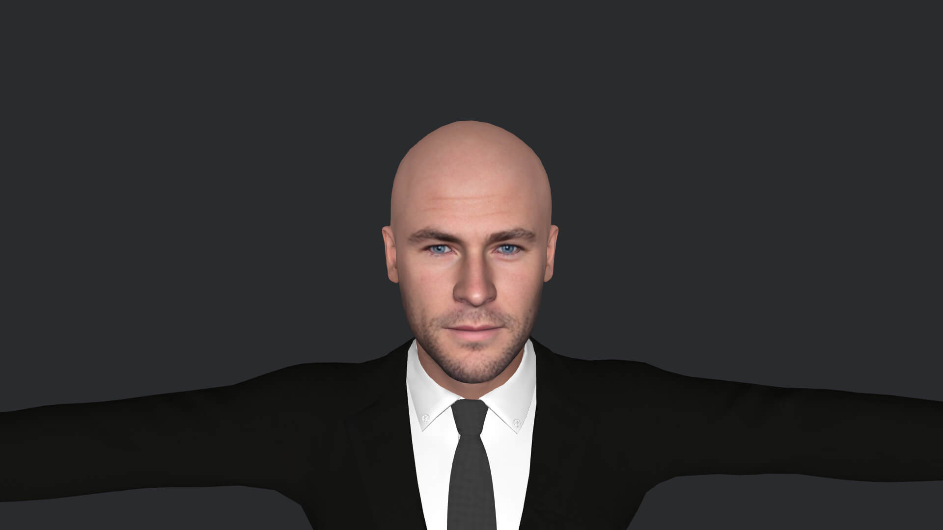 Chris Hemsworth Realistic Full Body Fully Rigged Character - 3D Model ...