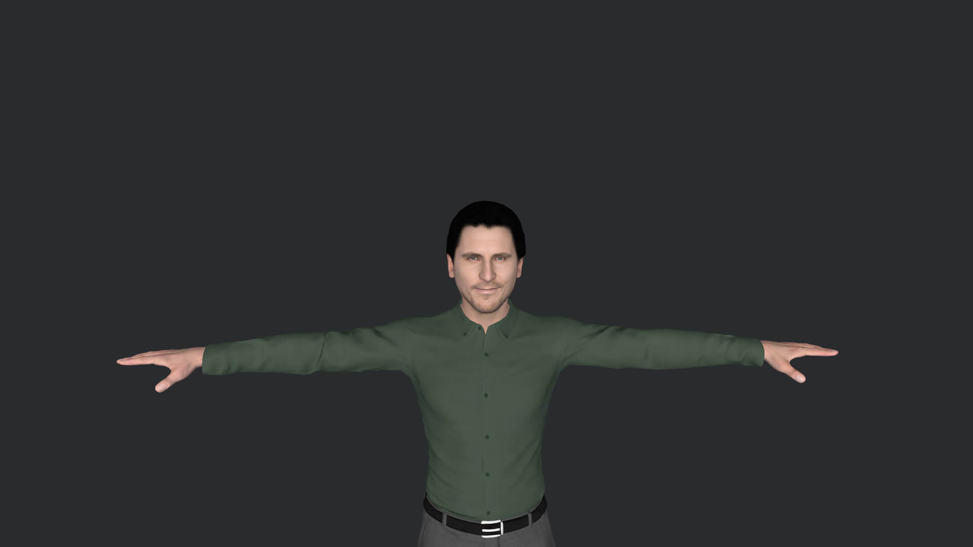 Christian Bale Realistic Full Body Fully Rigged Character - 3D Model by ...
