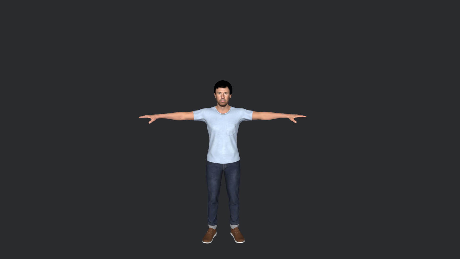 Chuck Norris Realistic Full Body Fully Rigged Character - 3D Model by ...