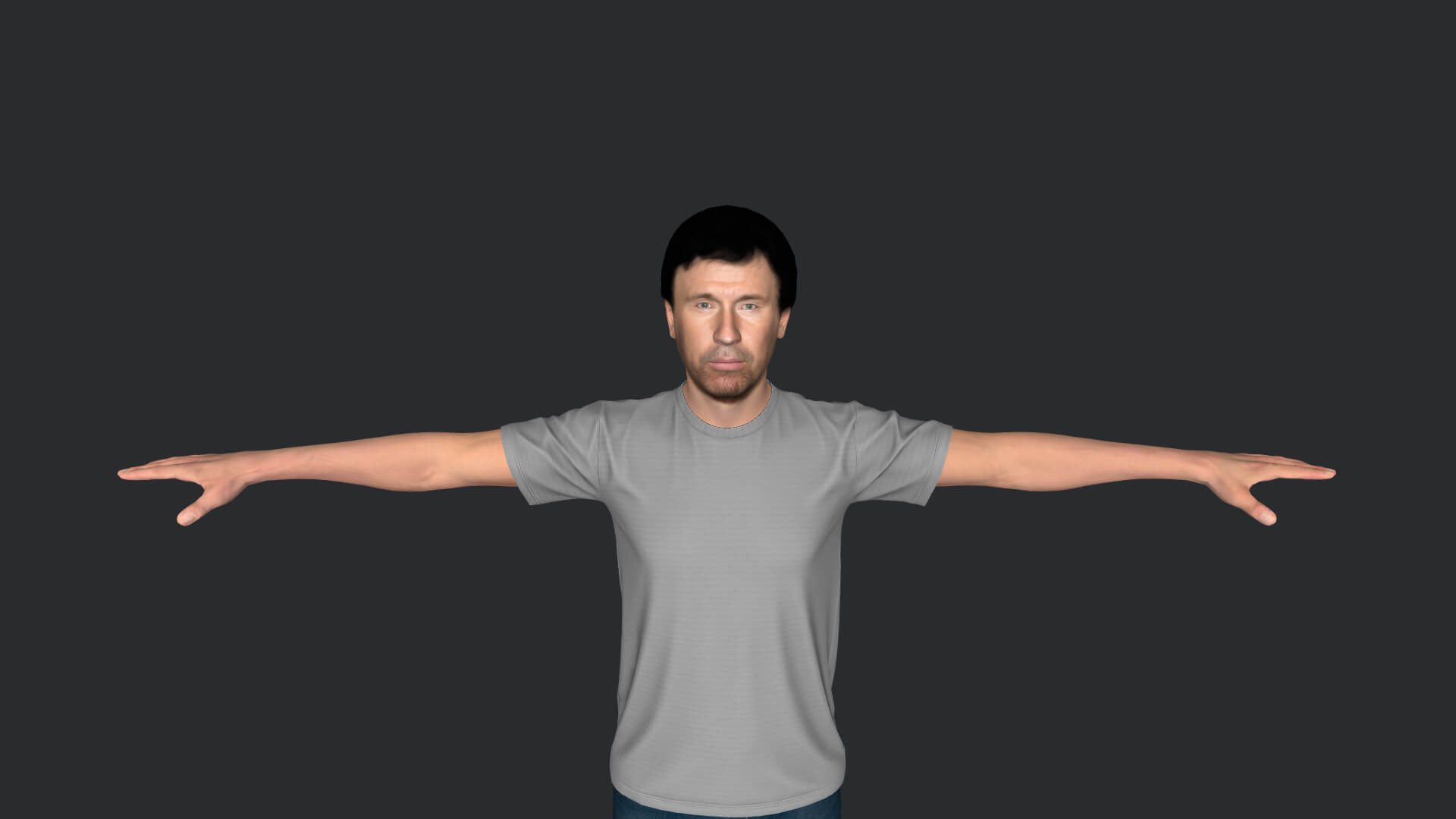 Chuck Norris Realistic Full Body Fully Rigged Character - 3D Model by ...