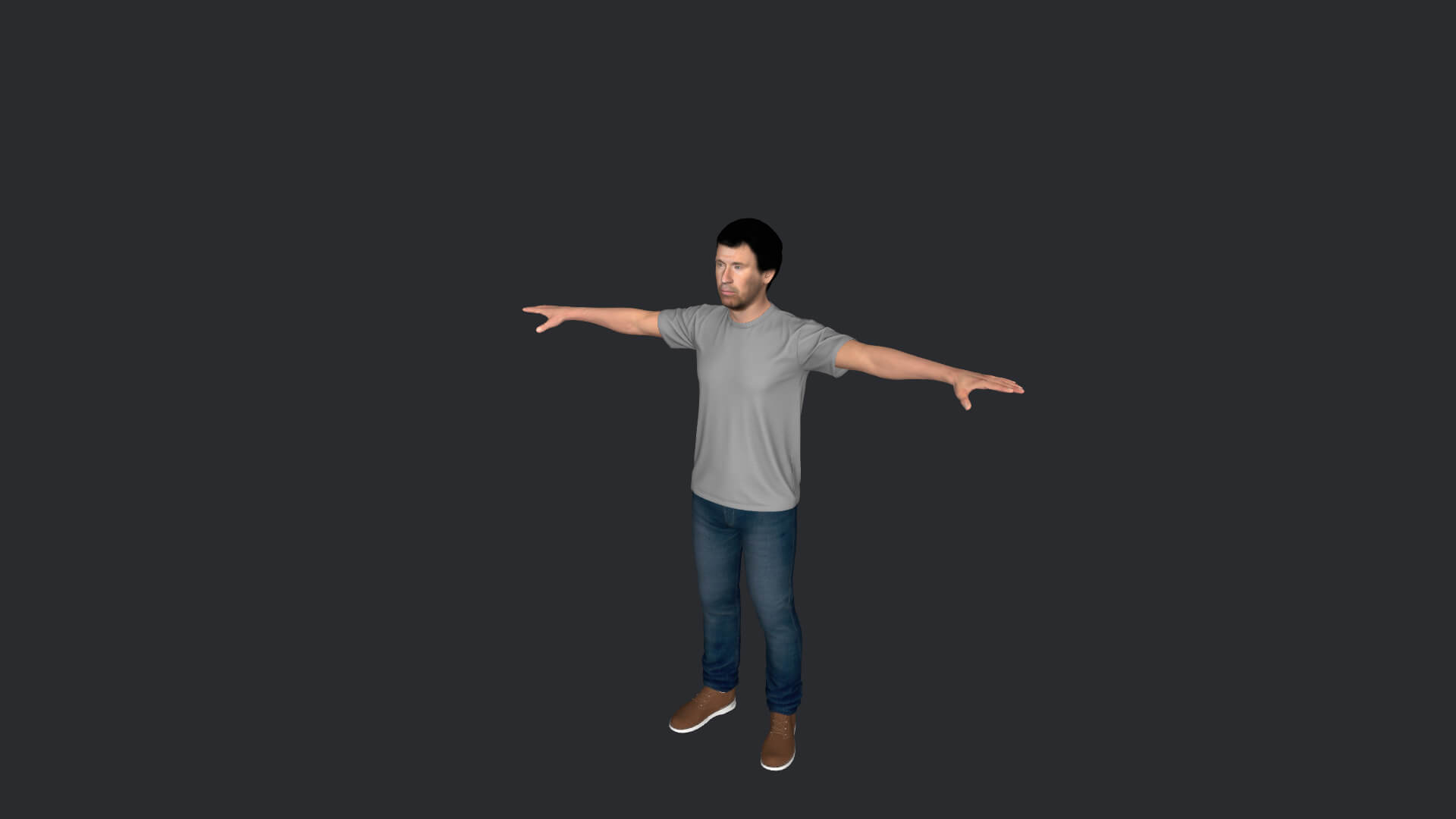 Chuck Norris Realistic Full Body Fully Rigged Character - 3D Model by ...