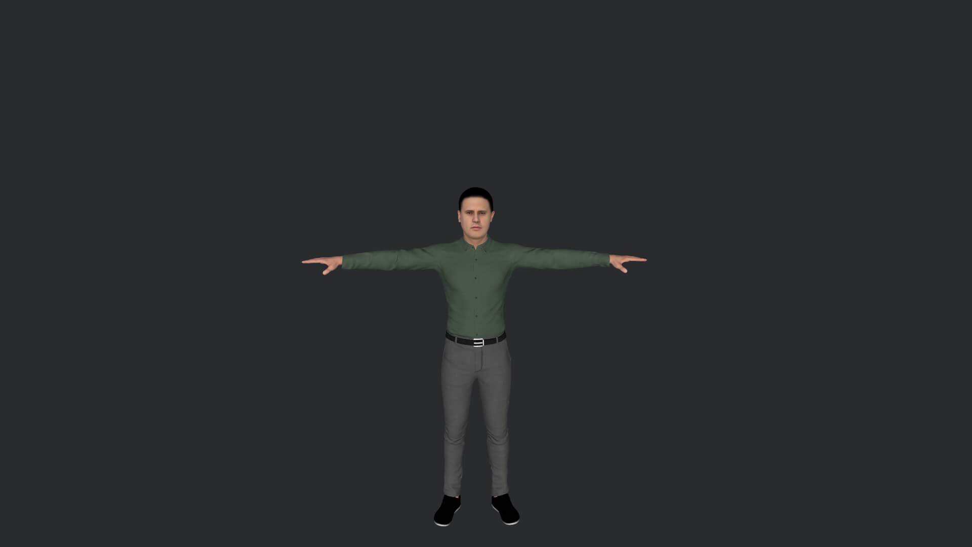 Crazy Legs Realistic Full Body Fully Rigged Character - 3D Model by ...
