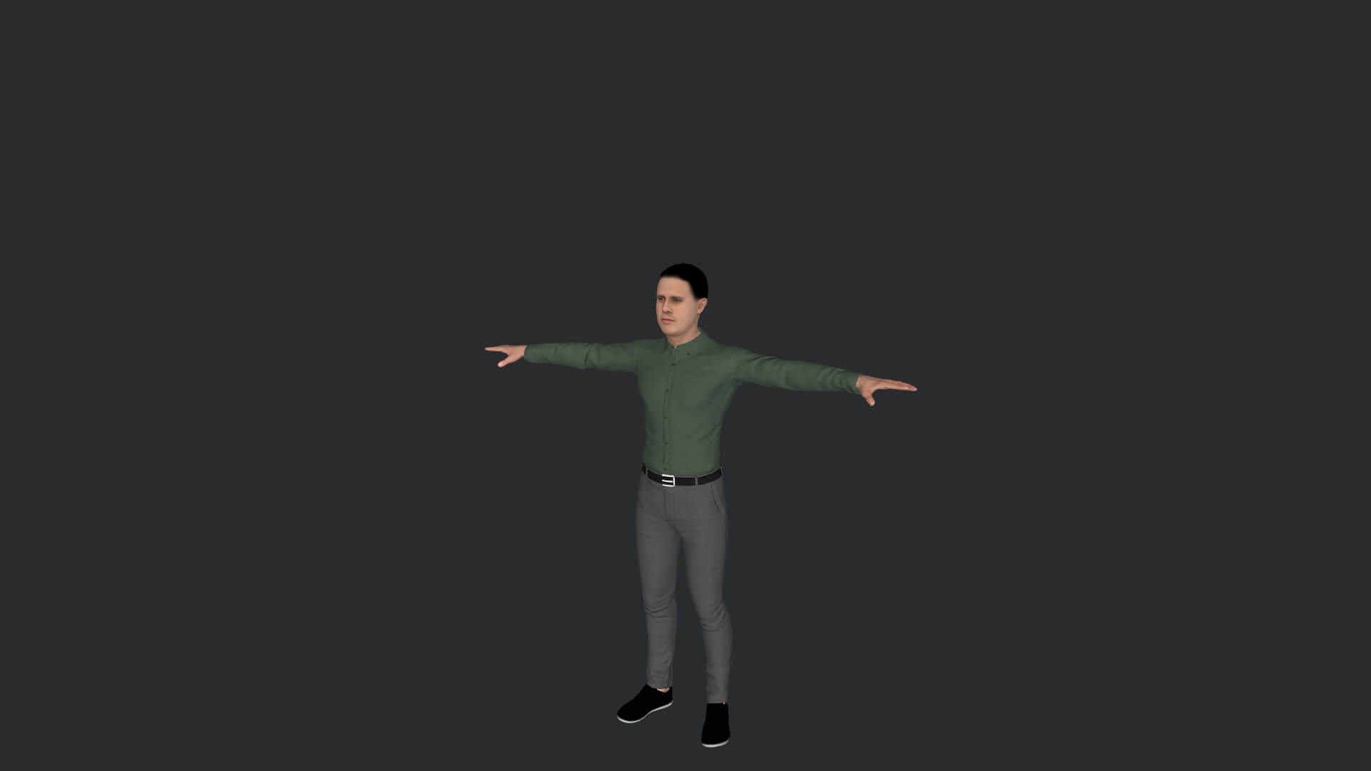Crazy Legs Realistic Full Body Fully Rigged Character - 3D Model by ...