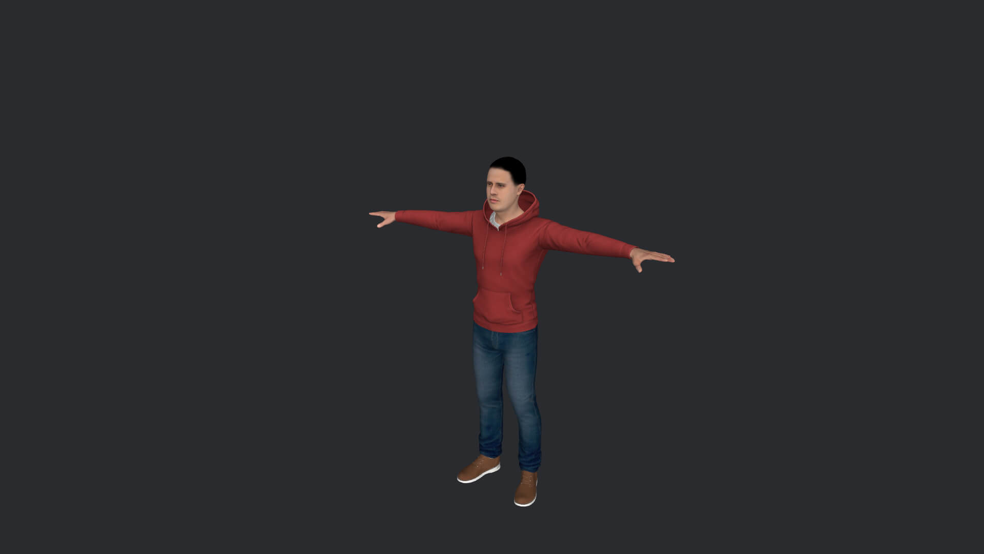 Crazy Legs Realistic Full Body Fully Rigged Character - 3D Model by ...