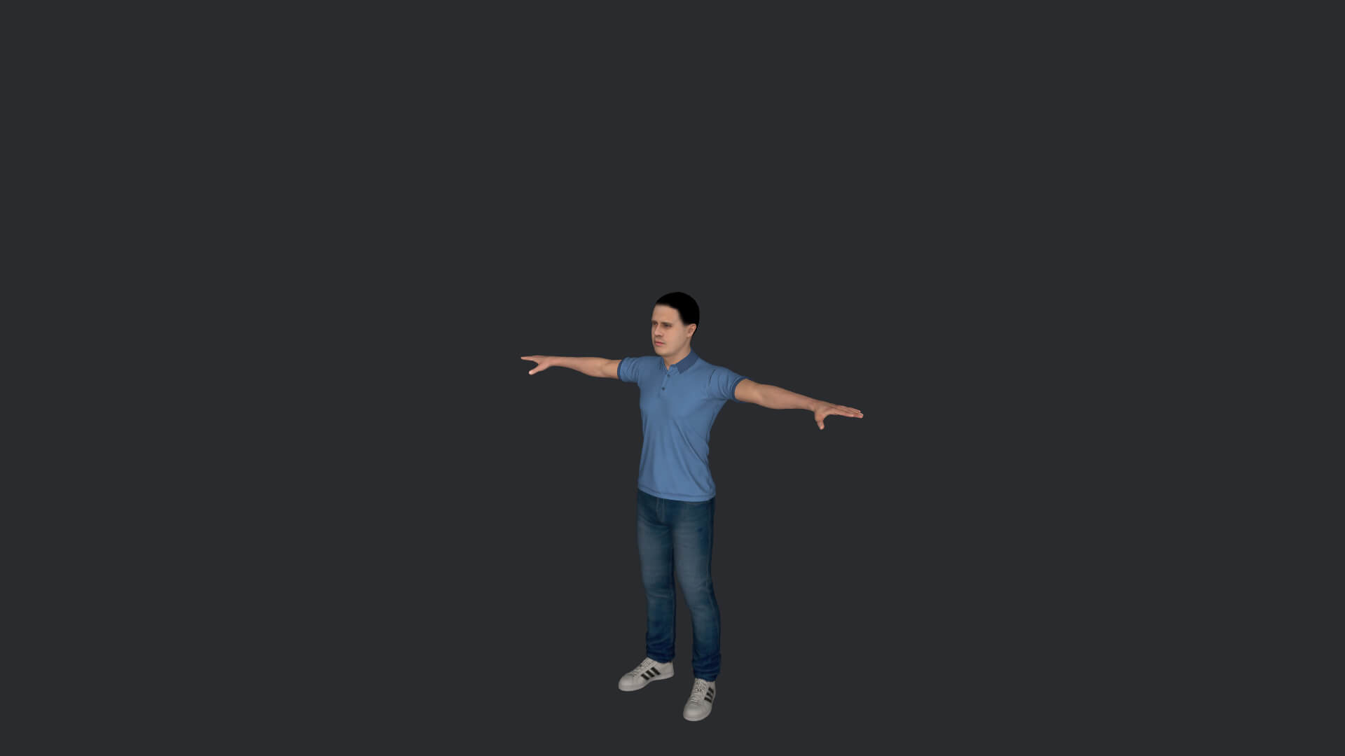 Crazy Legs Realistic Full Body Fully Rigged Character - 3D Model by ...