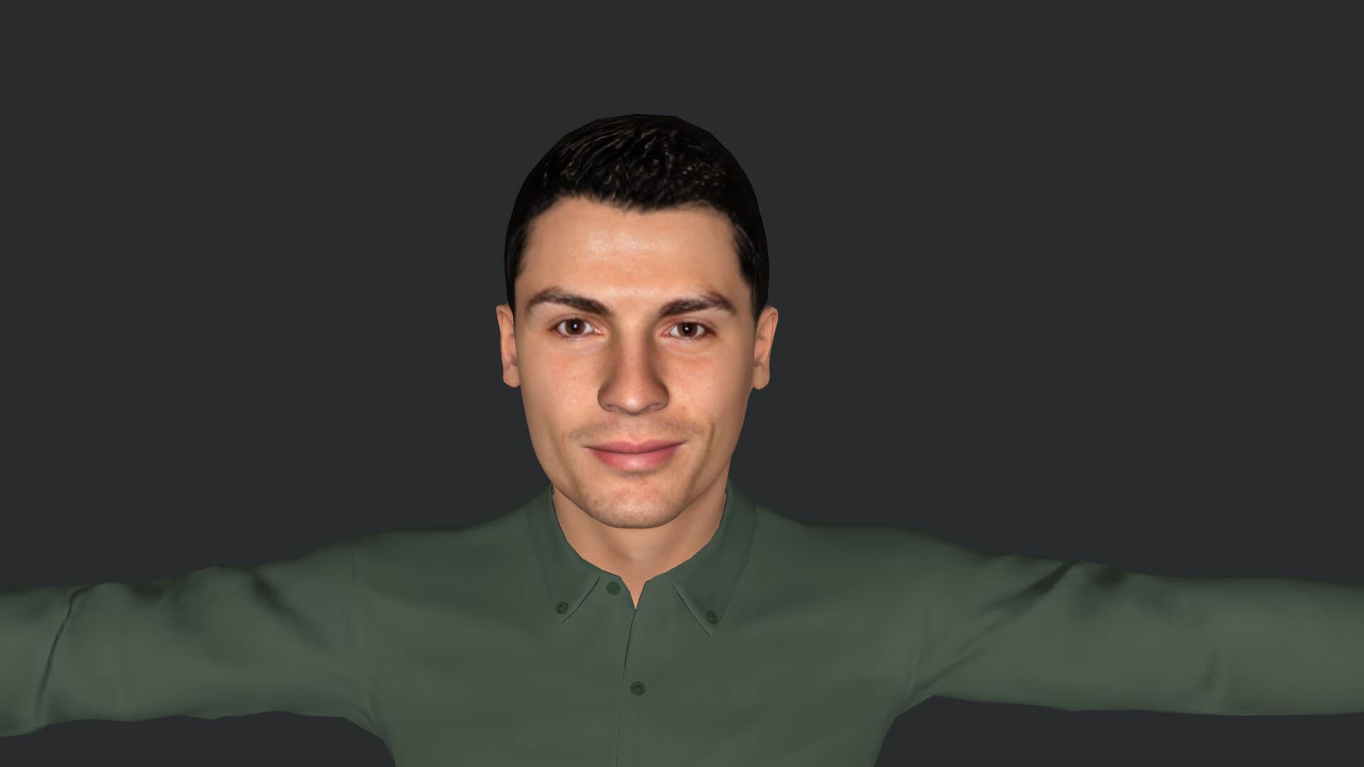 Cristiano Ronaldo Character - 3D Model by meta avatars