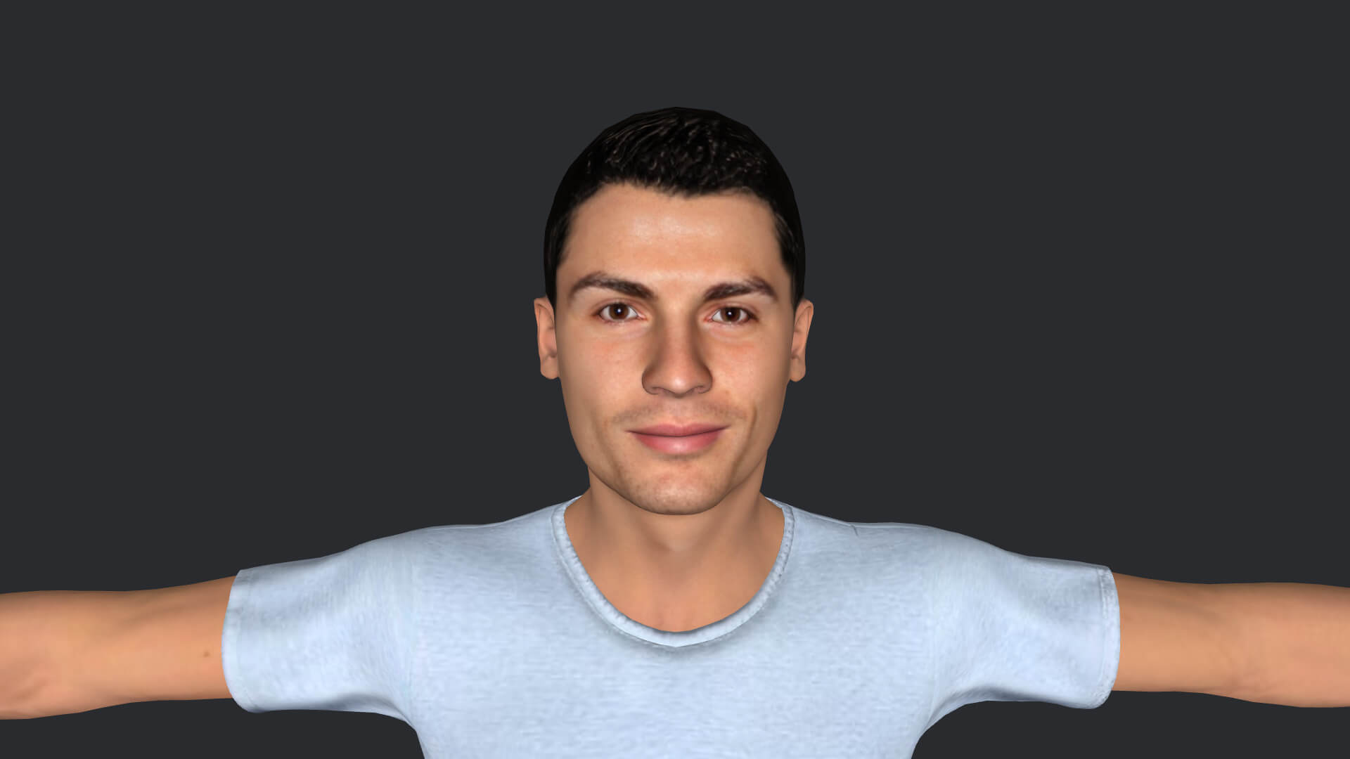 Cristiano Ronaldo Character - 3D Model by meta avatars