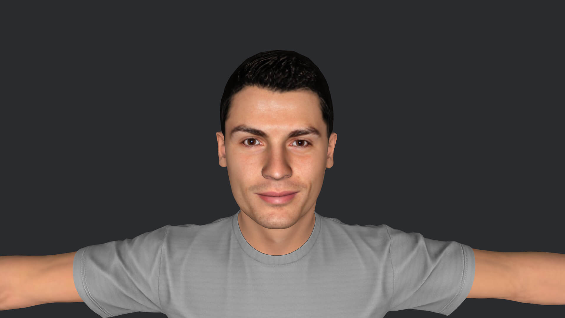Cristiano Ronaldo Character - 3D Model by meta avatars
