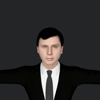 Dan Quayle Realistic Full Body Fully Rigged Character - 3D Model by ...