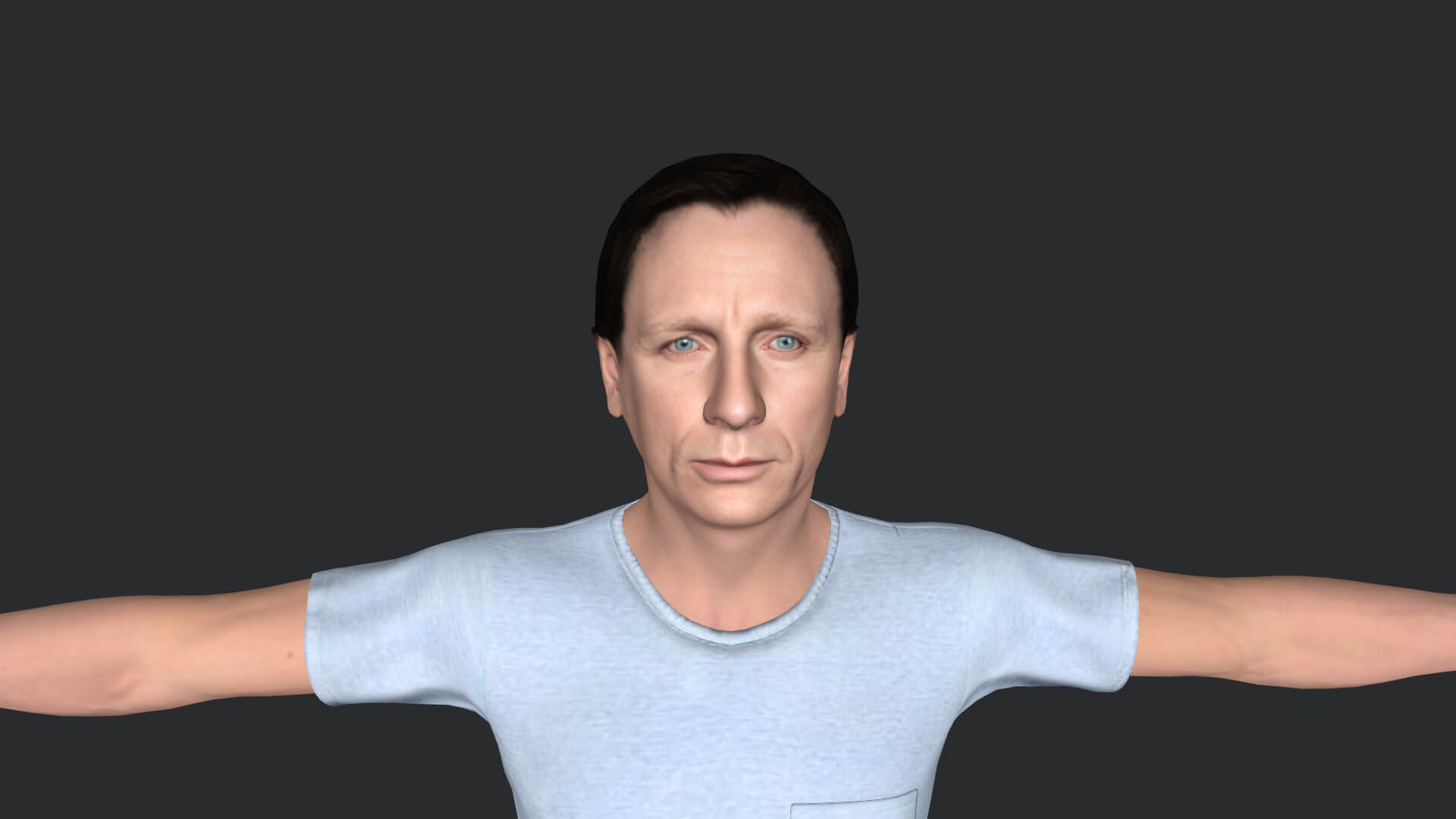Daniel Craig-James Bond Realistic Fully Rigged Character 3D Model by ...
