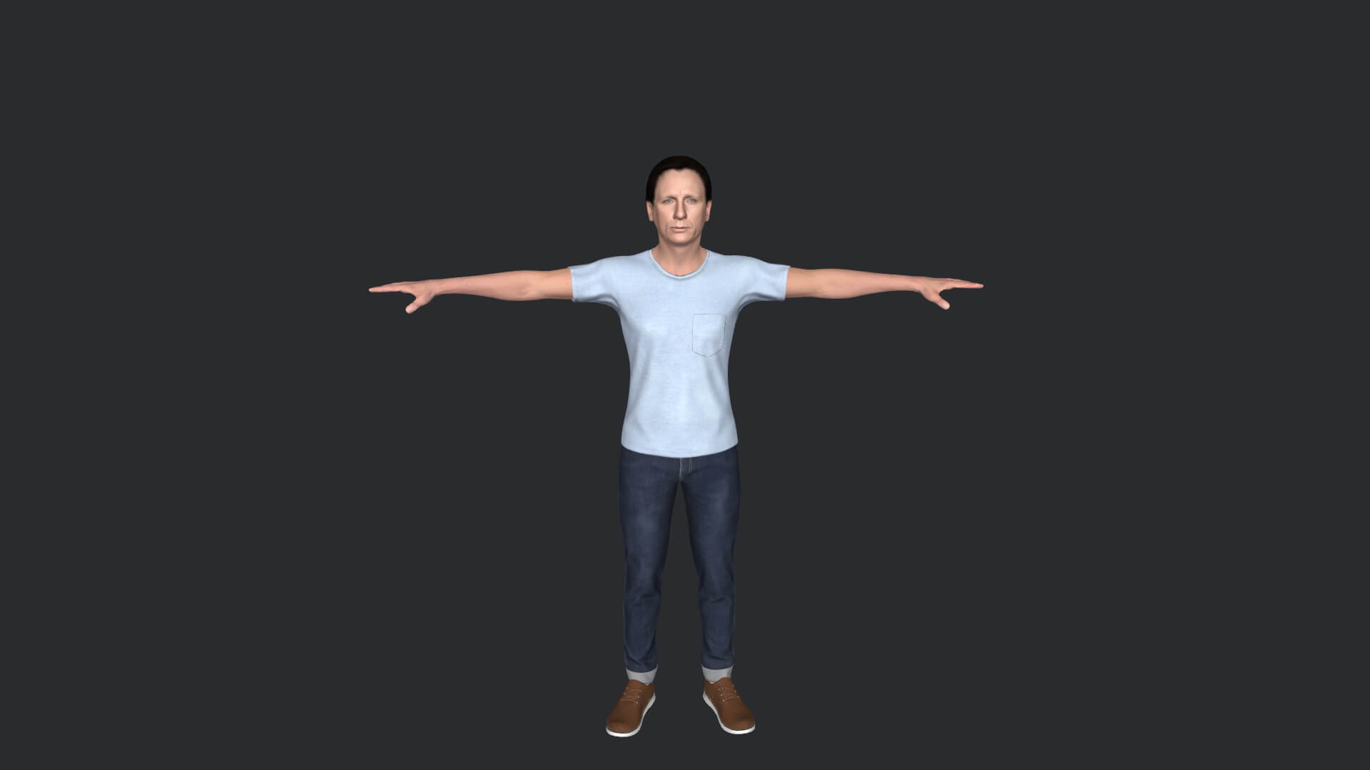 Daniel Craig-James Bond Realistic Fully Rigged Character 3D Model by ...