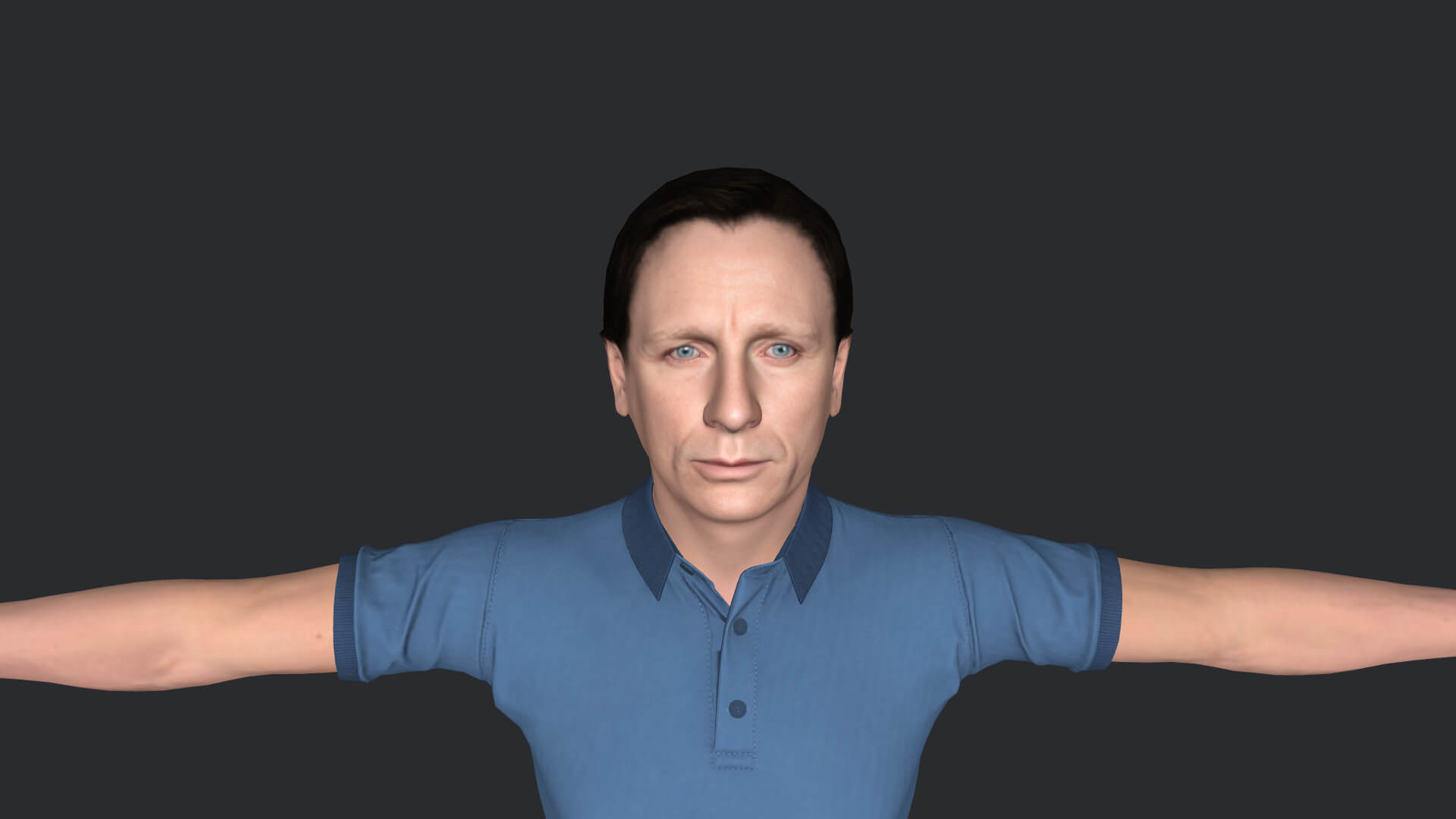 Daniel Craig-James Bond Realistic Fully Rigged Character 3D Model by ...