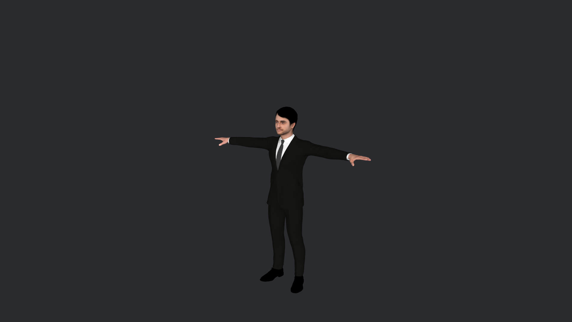 Daniel Radcliffe Realistic Full Body Fully Rigged Character - 3D Model by meta avatars