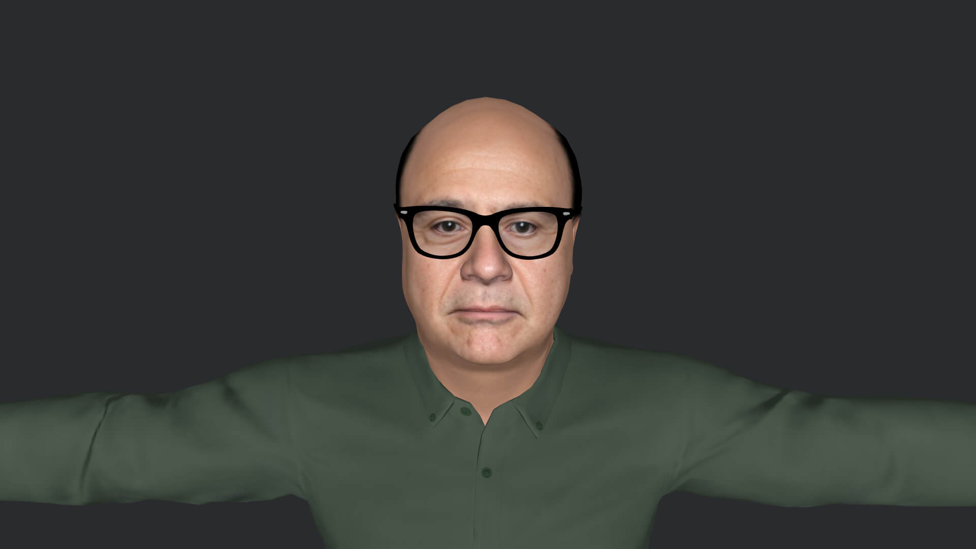 Danny Devito Realistic Full Body Fully Rigged Character - 3D Model by ...