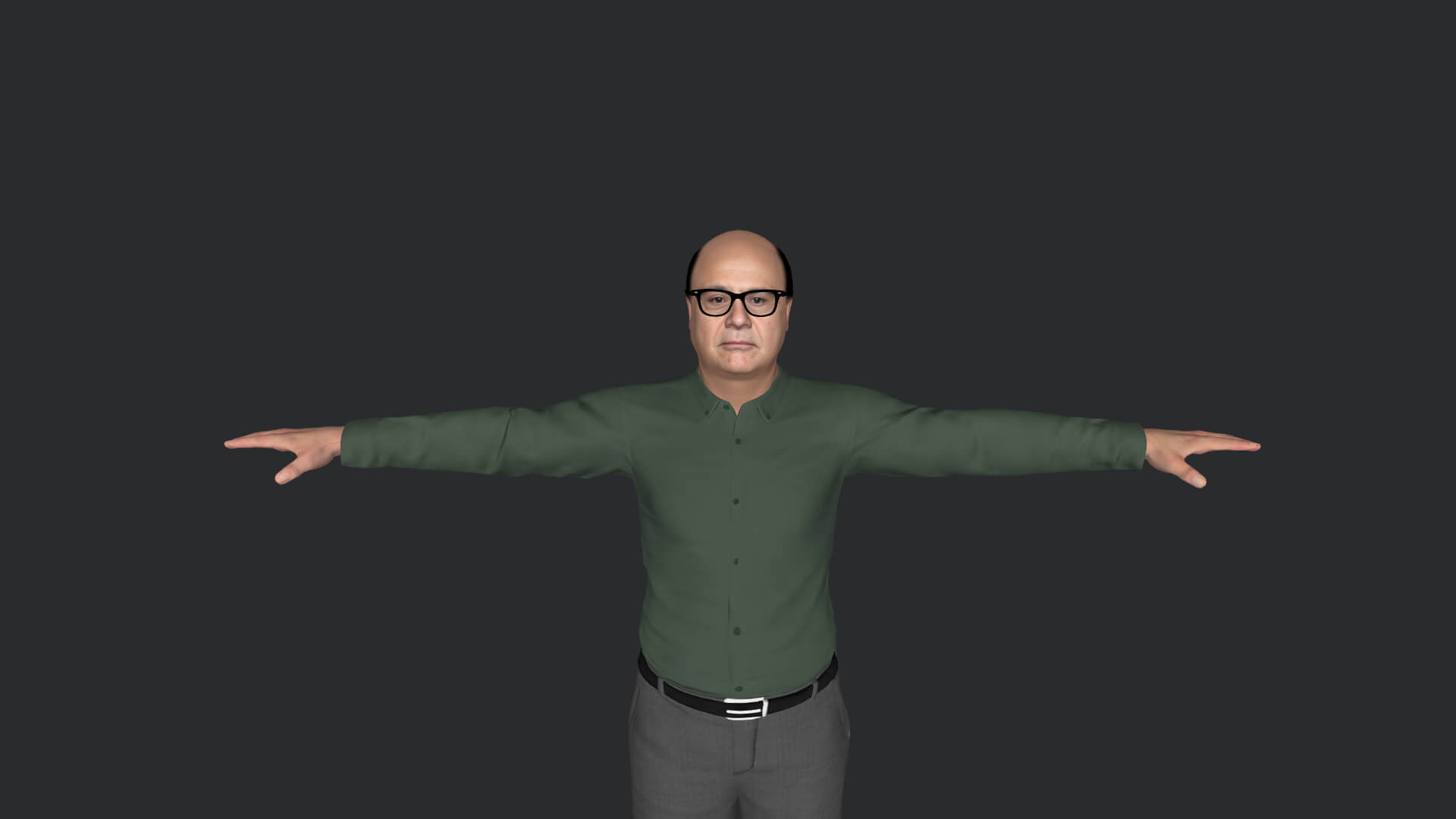Danny Devito Realistic Full Body Fully Rigged Character - 3D Model by ...
